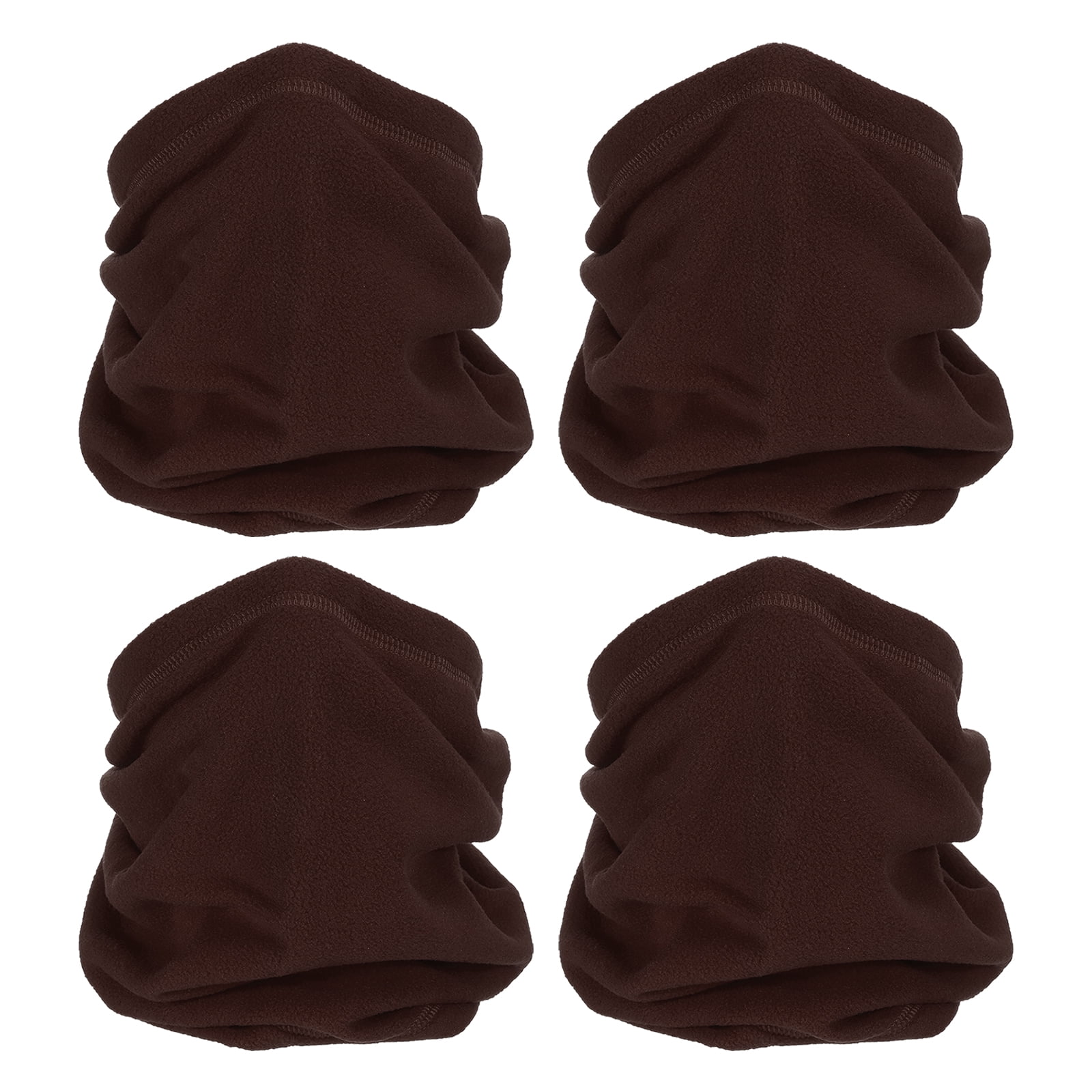 Uxcell Winter Neck Warmer, 4 Pack Drawstring Warm Face Scarf Windproof ...