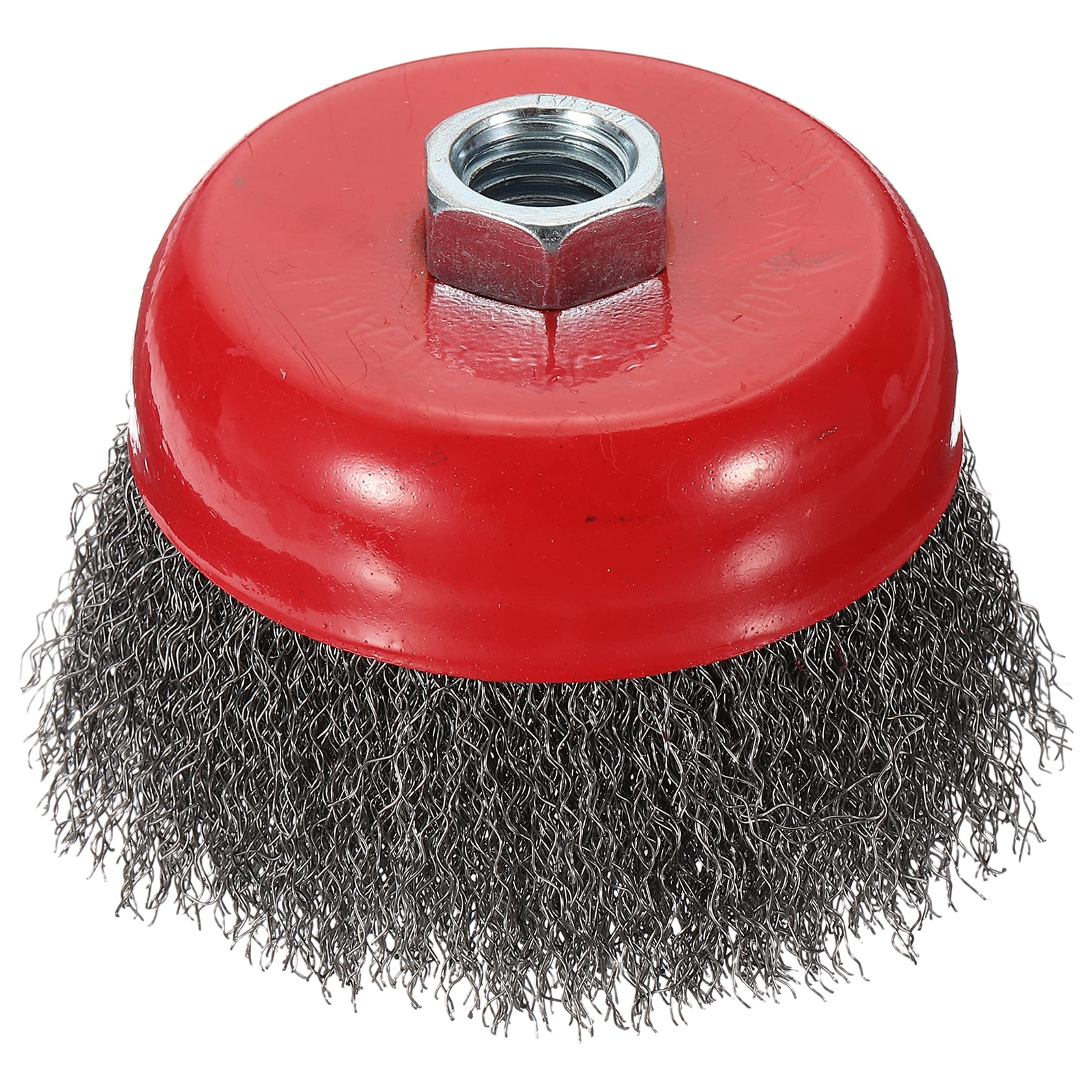 Uxcell Wire Cup Brush for Angle Grinder, 2pcs 4in Crimped Wire Brush ...