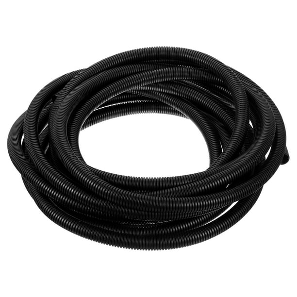 Uxcell Wire Loom Tubing 26FT - 9/16 inch Wire Conduit Cord Protector ...