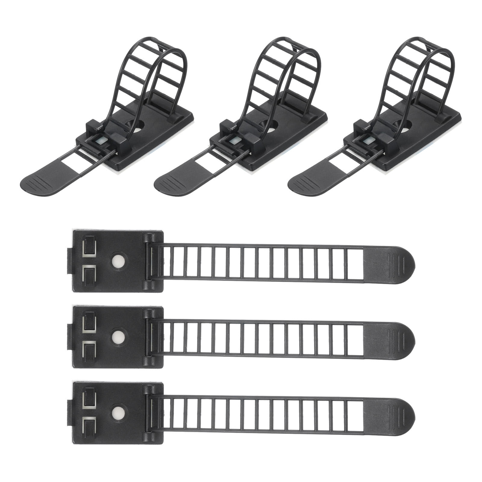 Uxcell Wire Organizer Ties, 8.5-27.5mm Cable Management Adjustable Zip ...