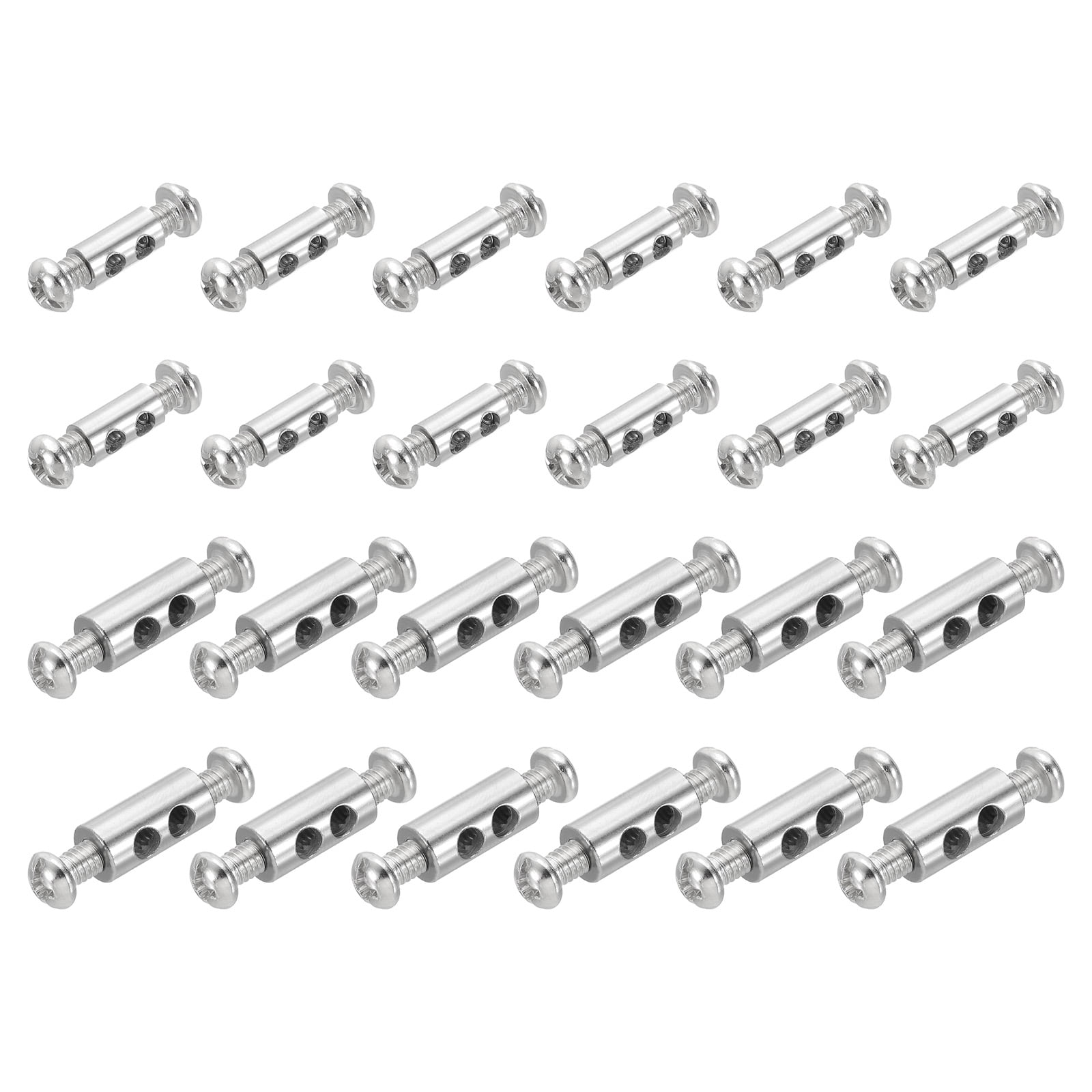 Uxcell Wire Rope Clips, 24 Pcs Metal Cable Clamps Wire Lock Rope ...