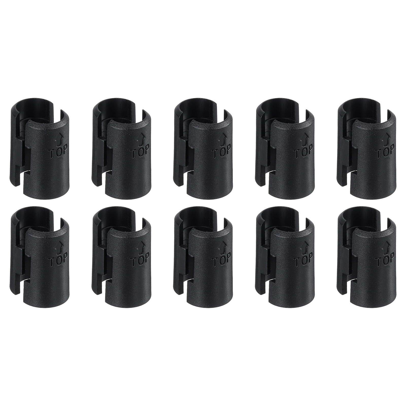 Uxcell 20 Pairs Wire Shelving Shelf Lock Clips, Plastic Shelving Clips ...