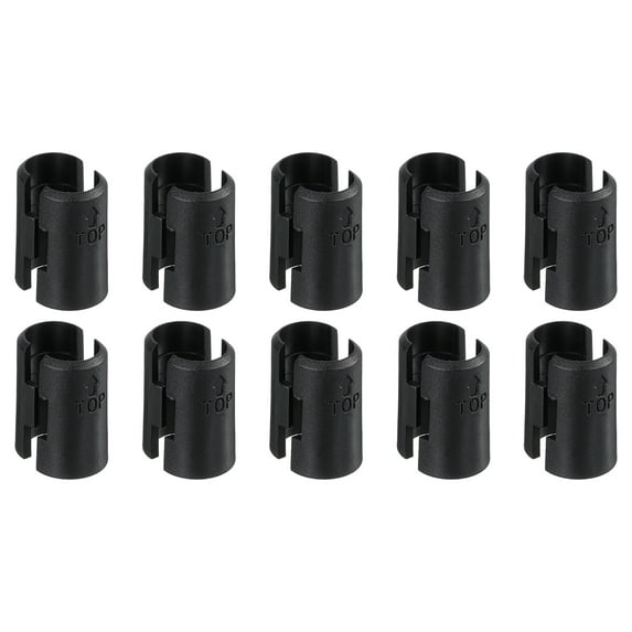 Uxcell 20 Pairs Wire Shelving Shelf Lock Clips, Plastic Shelving Clips ...