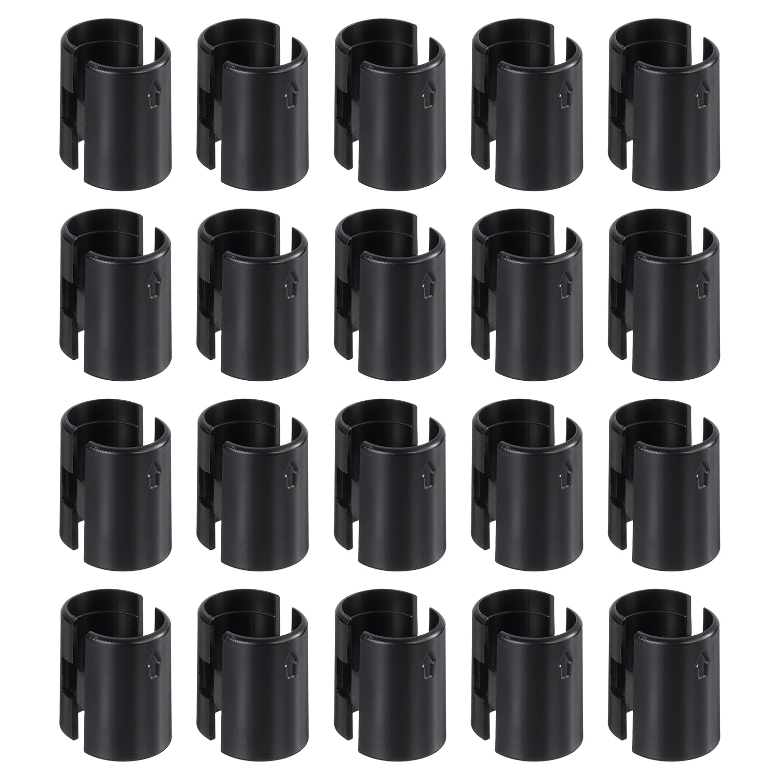 Uxcell Wire Shelving Shelf Lock Clips, Plastic Shelving Clips for 7/8 ...