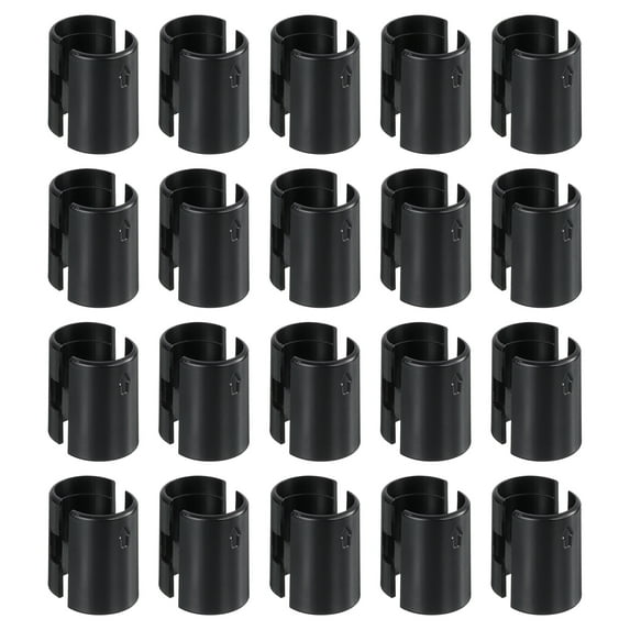Uxcell Wire Shelving Shelf Lock Clips, Plastic Shelving Clips for 7/8 ...