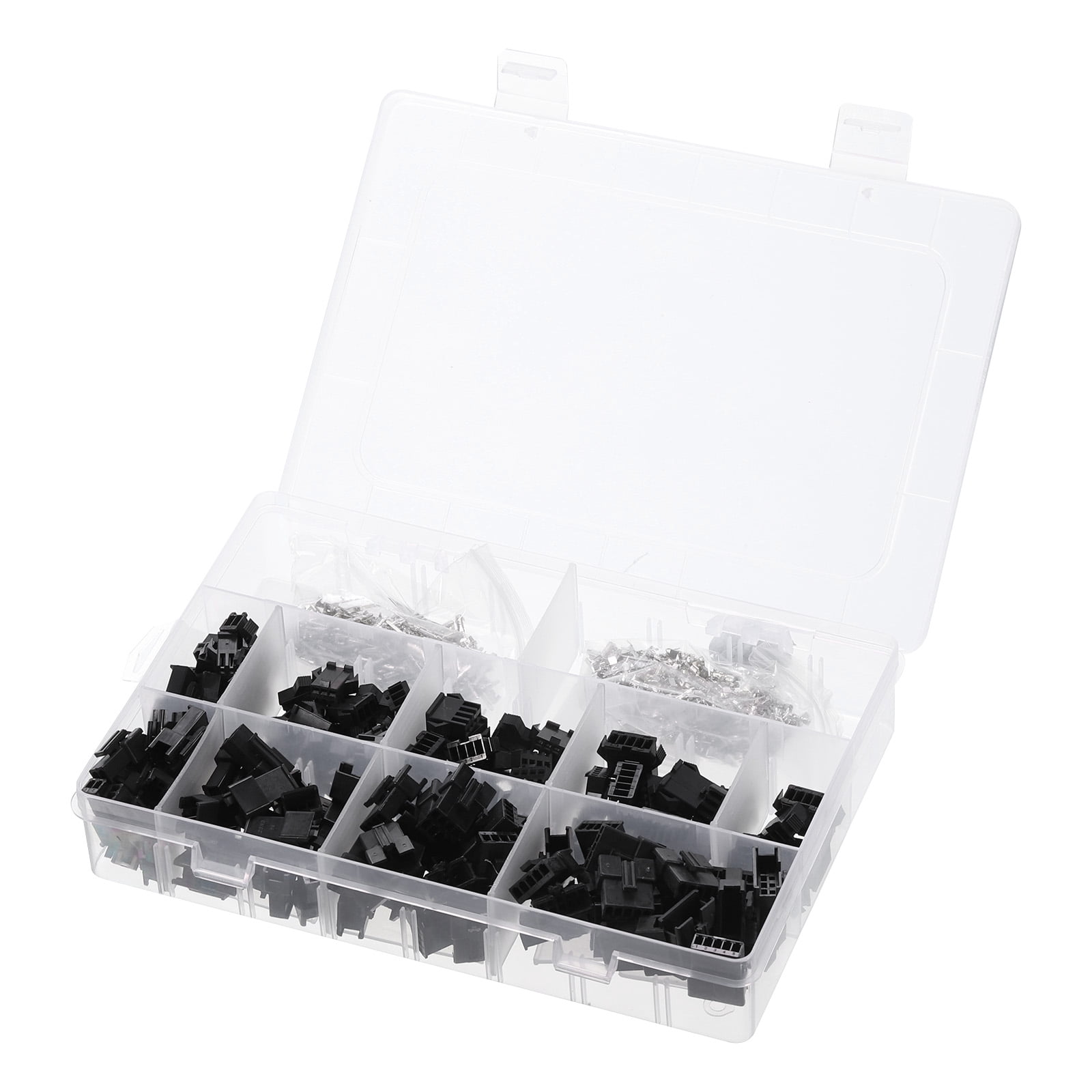 Uxcell Wire Terminals Kit 10 Types Male Female Housing Cable Plug ...