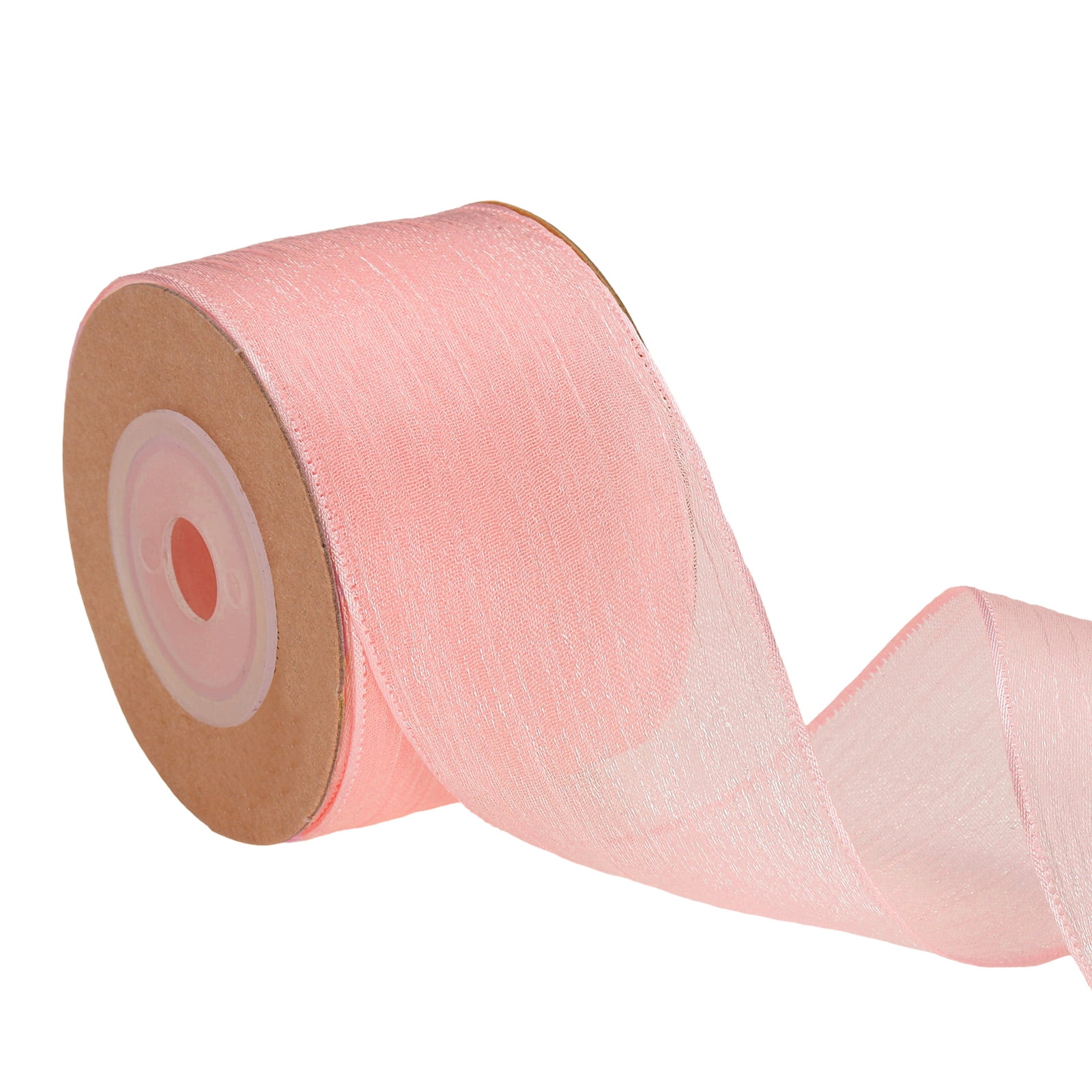 Uxcell Wired Sheer Ribbon, 1-1/2 Inch x 10 Yard Wired Sheer Ribbon ...