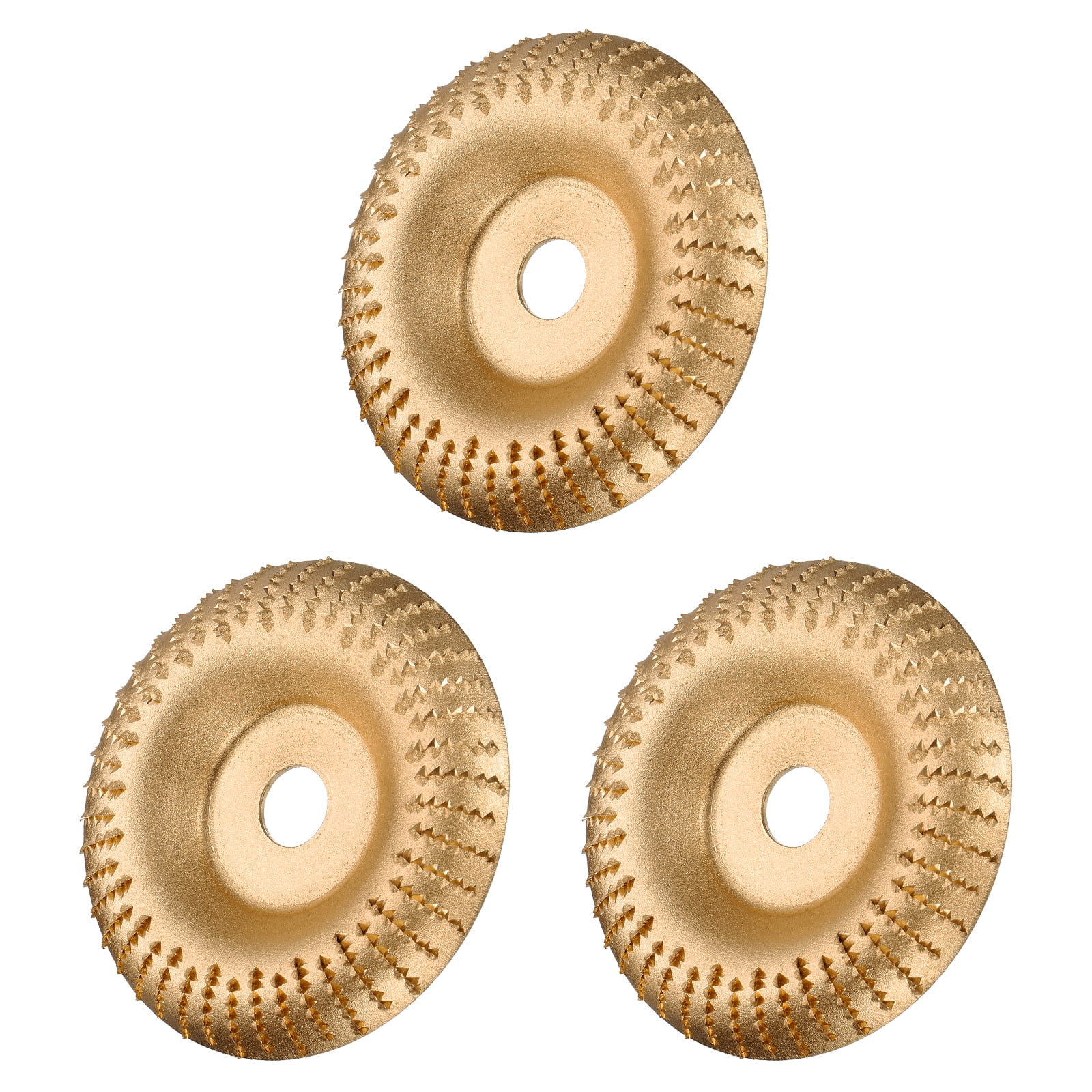 Uxcell Wood Carving Disk Grinder Wheel 4" Angle Grinder Arc Carving ...