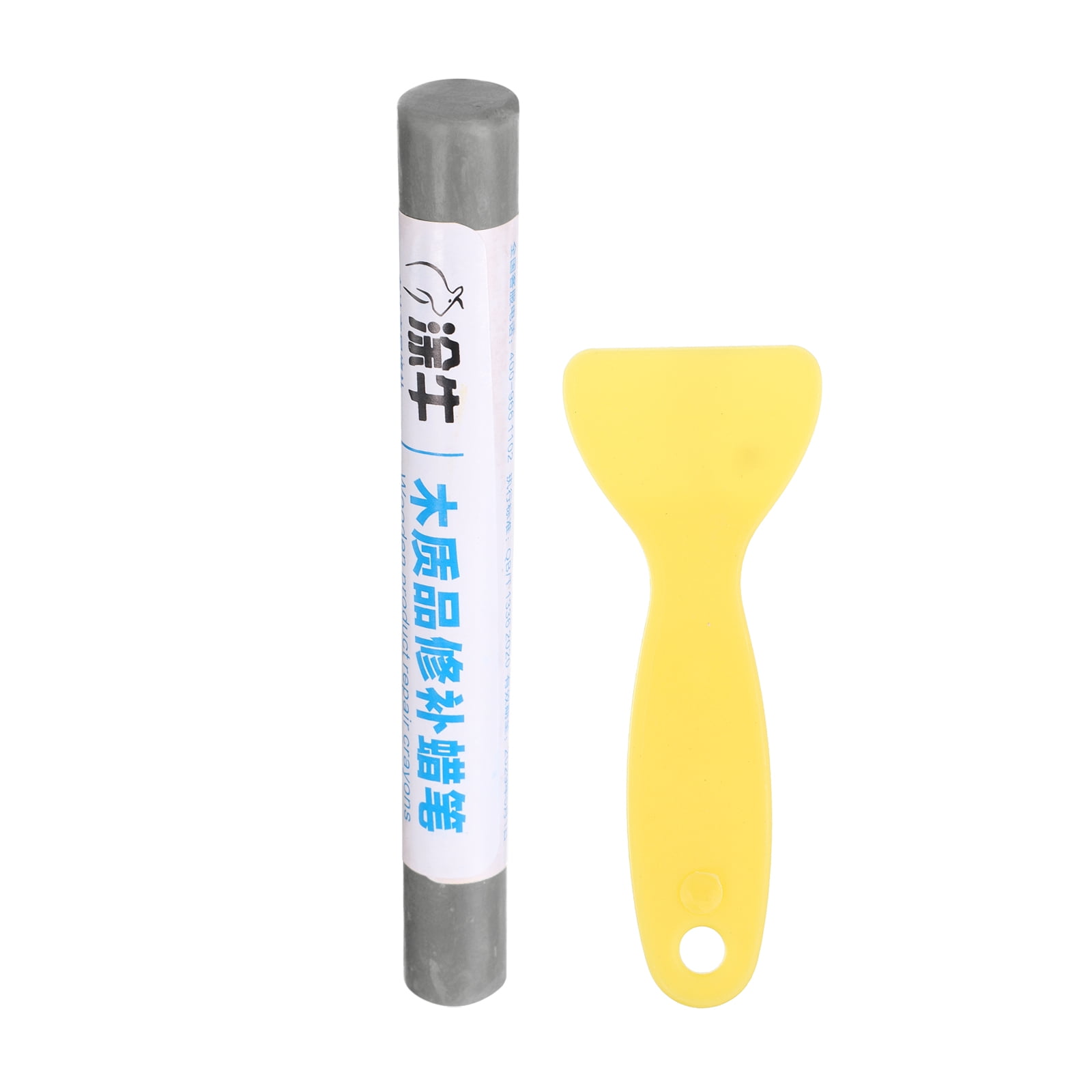 Uxcell Wood Filler Sticks Wood Furniture Scratch Repair Touch Up, Gray ...