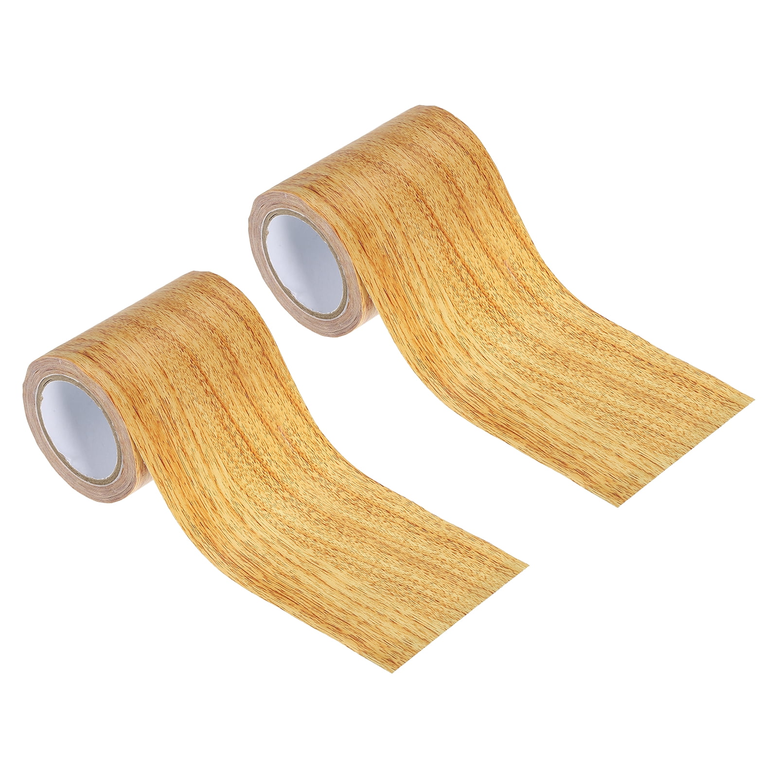 Uxcell Wood Grain Repair Tape 3.15"X30', Self Adhesive Realistic ...