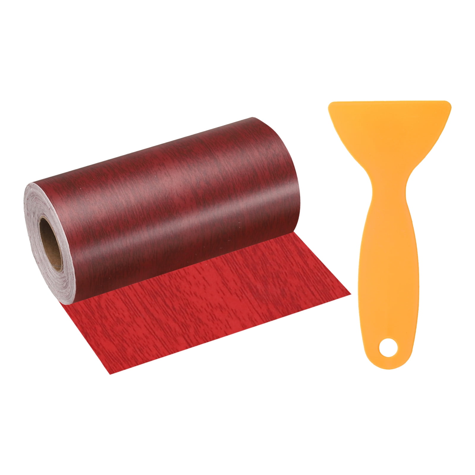 Uxcell Wood Grain Repair Tape 4.7 Inch x 33ft Self Adhesive Wood Repair Patch Tape Simulated ...