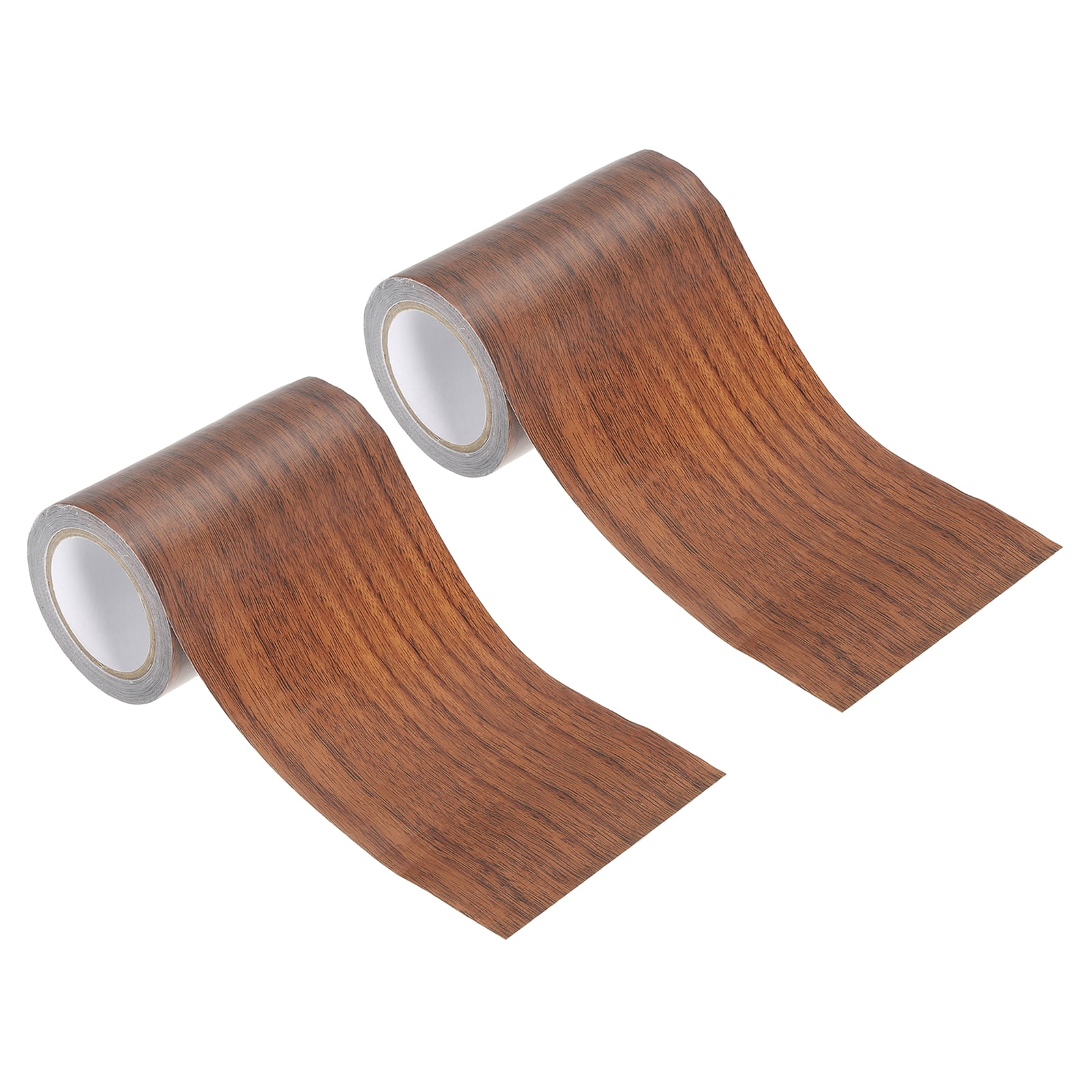 Uxcell Wood Grain Repair Tape 4"X30', Self Adhesive Realistic Textured ...