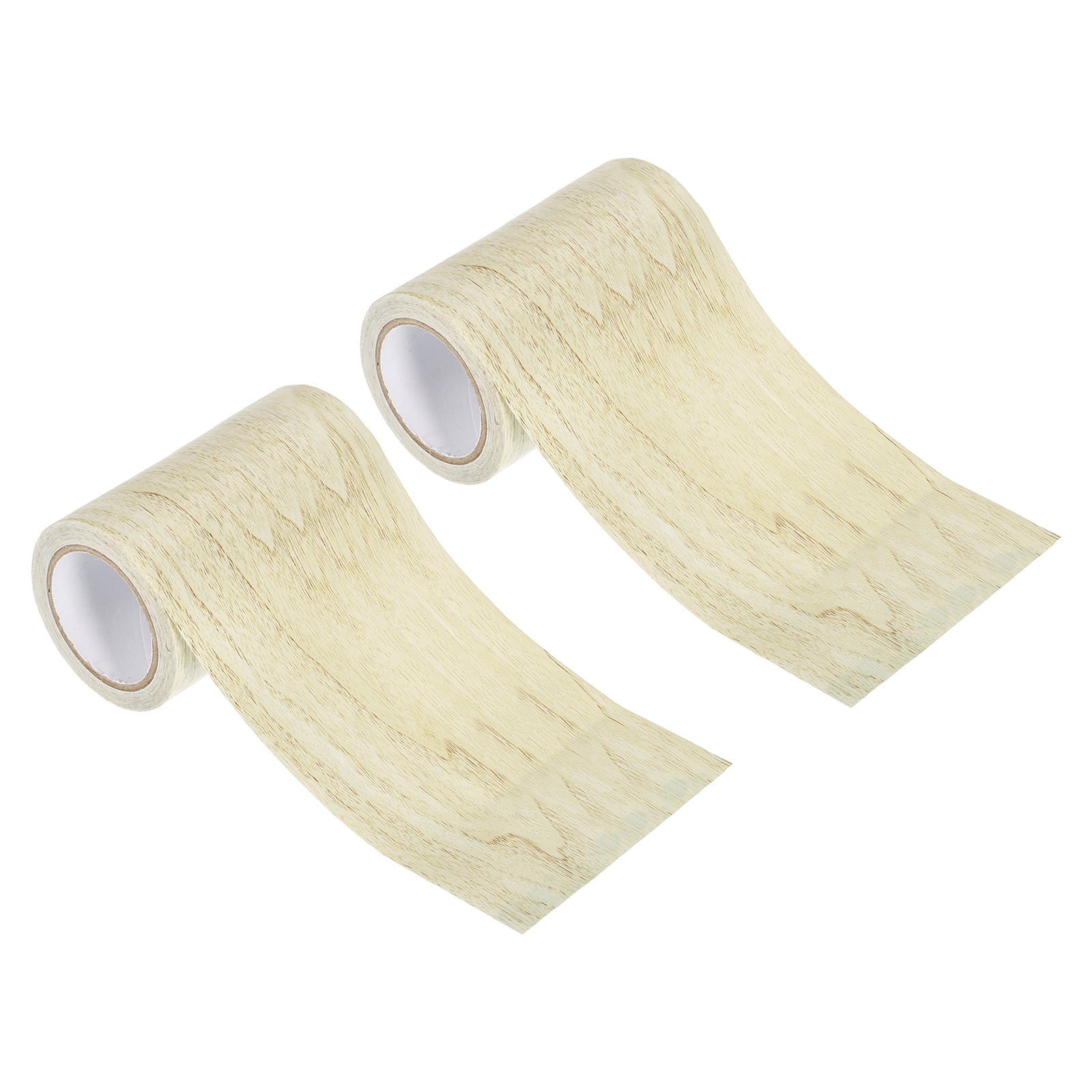 Uxcell Wood Grain Repair Tape 4"X30', Self Adhesive Realistic Textured ...