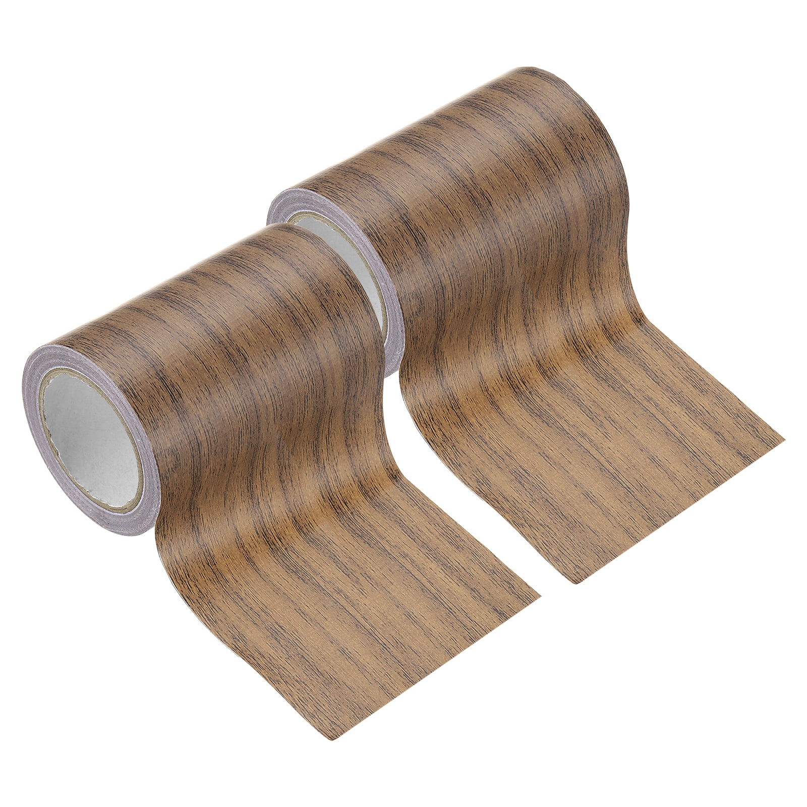 Uxcell Wood Grain Tape, Self-Adhesive Wood Texture Repair Tape for ...