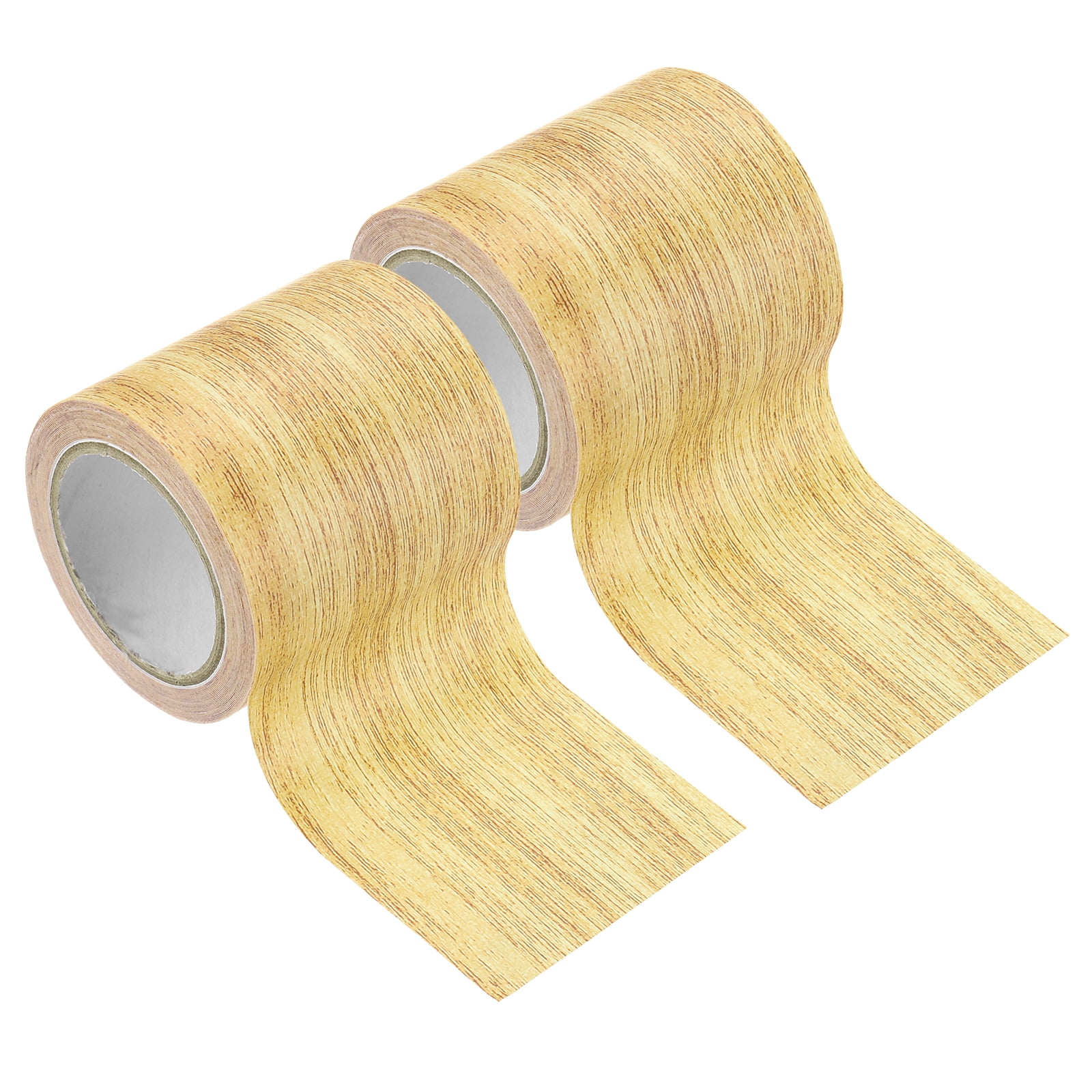 Uxcell Wood Grain Tape, Self-Adhesive Wood Texture Repair Tape for ...