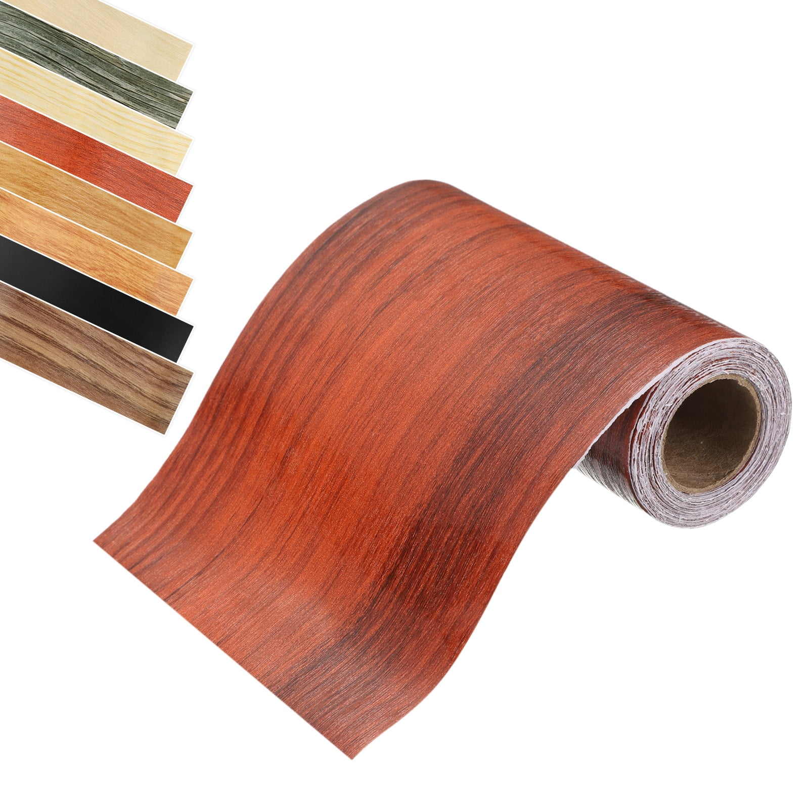 Uxcell Wood Grain Tape 4.72" x 16Ft Wood Grain Repair Tape Wood Colored ...