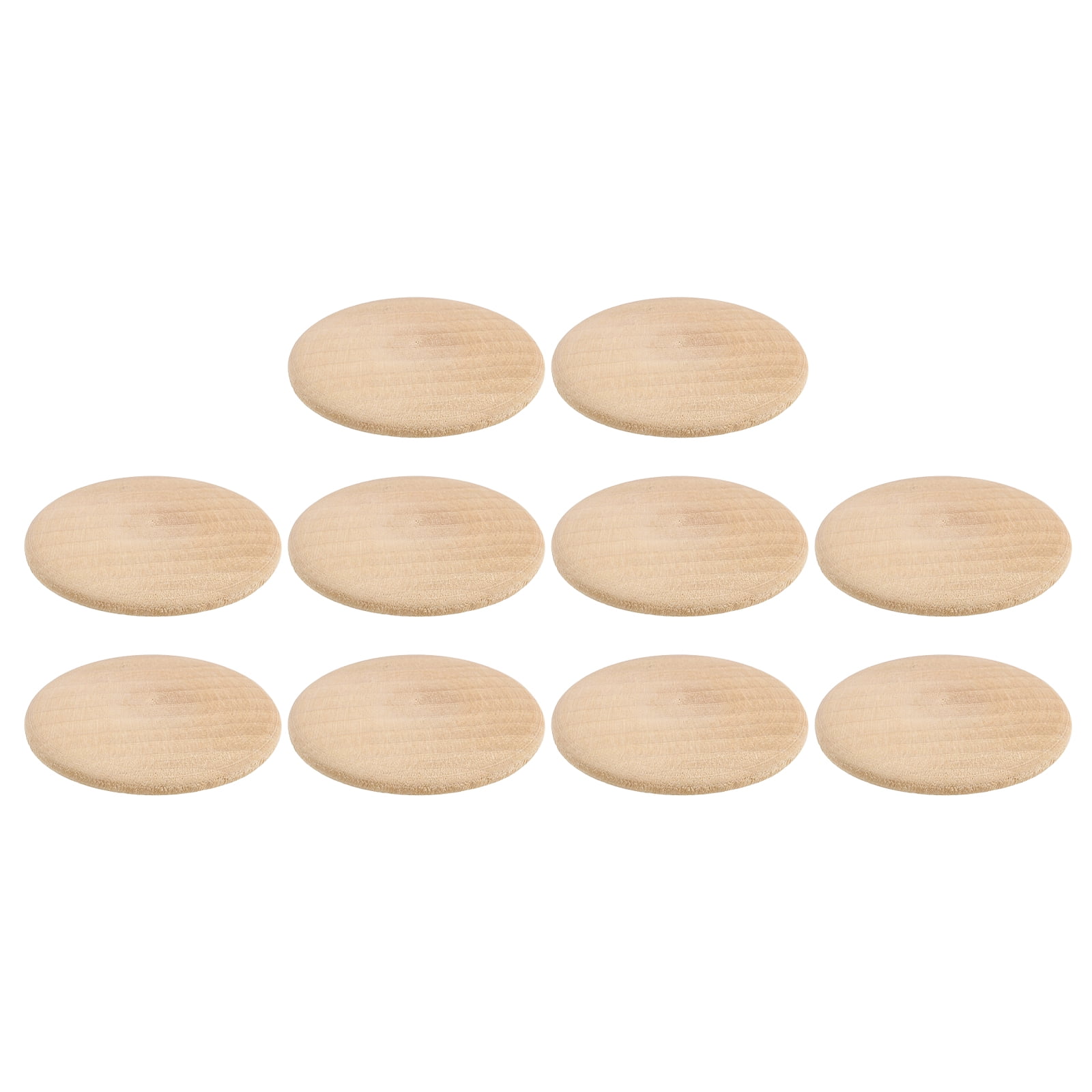 Uxcell Wood Hole Plugs, 20 Pack 40x30mm Wood Button Top Plugs Screw ...