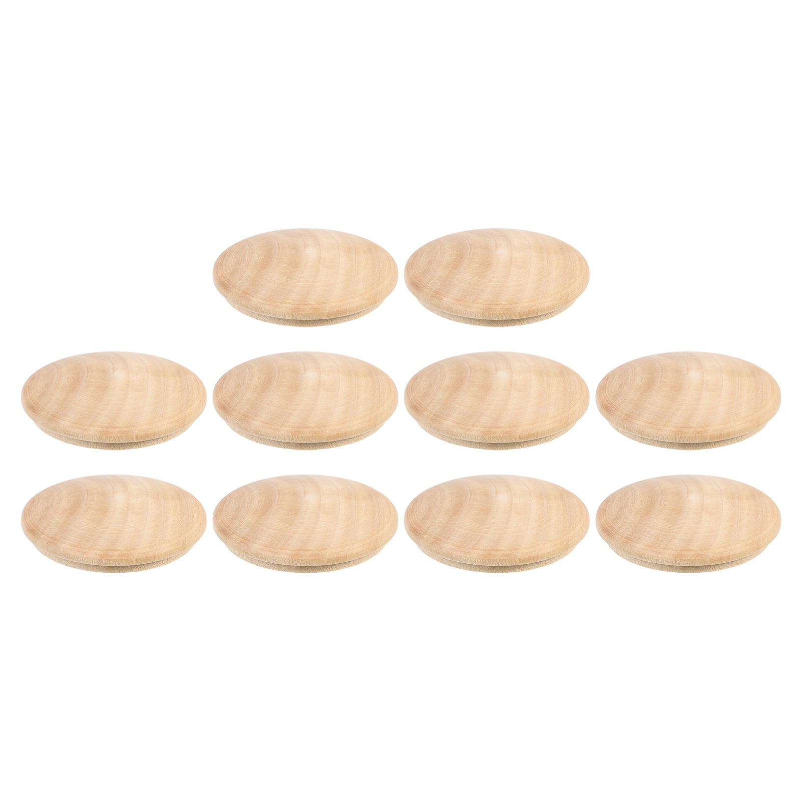 Uxcell Wood Hole Plugs, 20 Pack 50x45mm Wood Button Top Plugs Screw ...