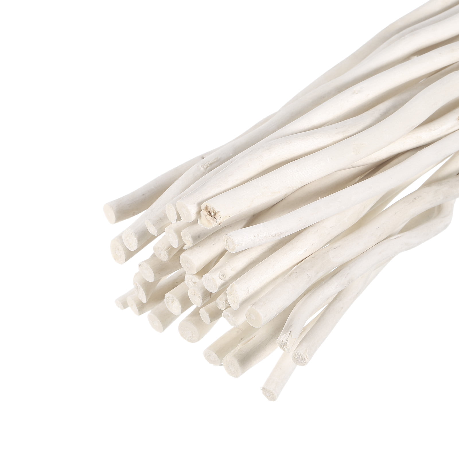 Uxcell Wood Sticks, 40cm(16") Wooden Stick Craft Twigs 0.2" to 0.5" Dia ...