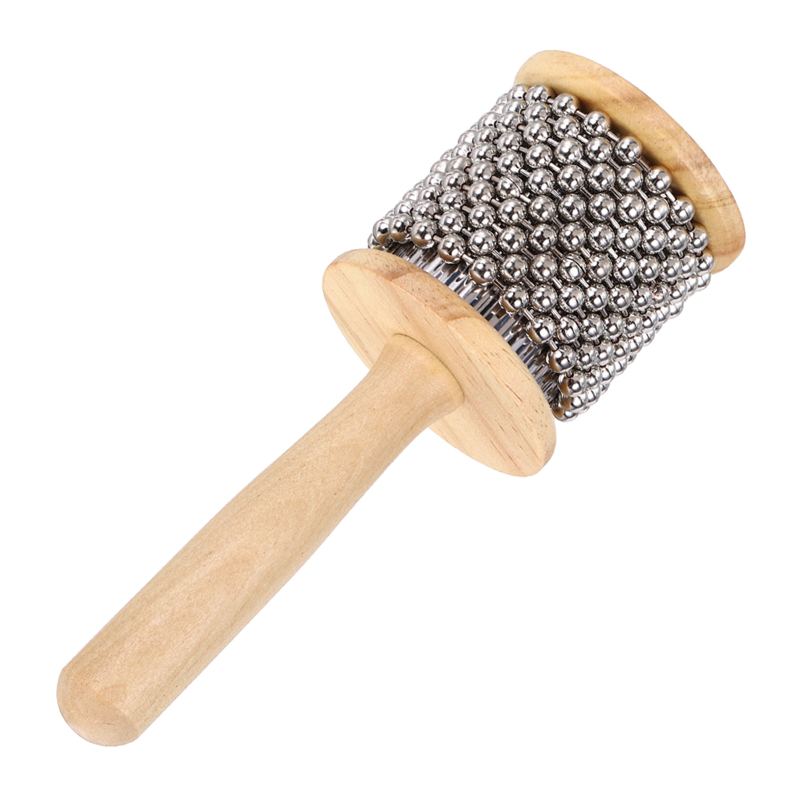 Uxcell Wooden Cabasa Percussion 2.4" Music Hand Shaker Musical ...