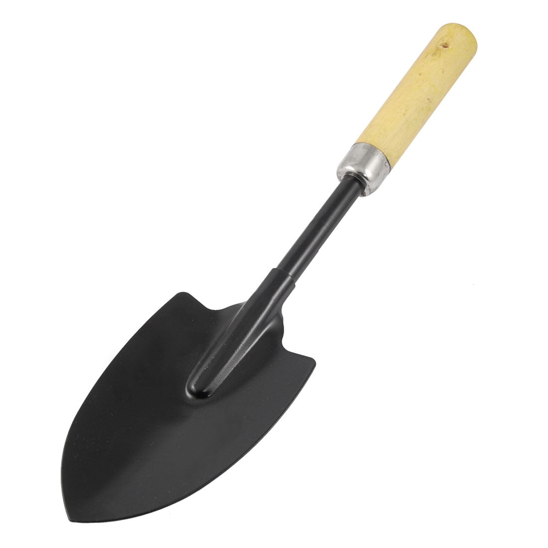 Uxcell Wooden Handle Small Digging Metal Garden Shovel Hand Trowel ...