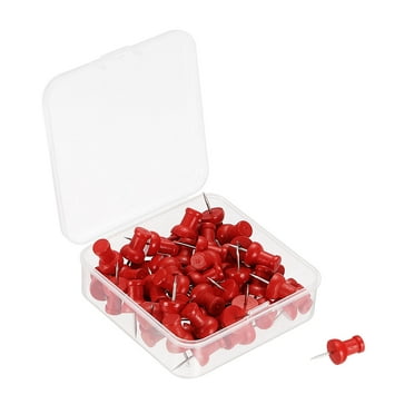 Moore Push-Pins Boxed, Aluminum, 5/8", 100/Pkg. - Walmart.com