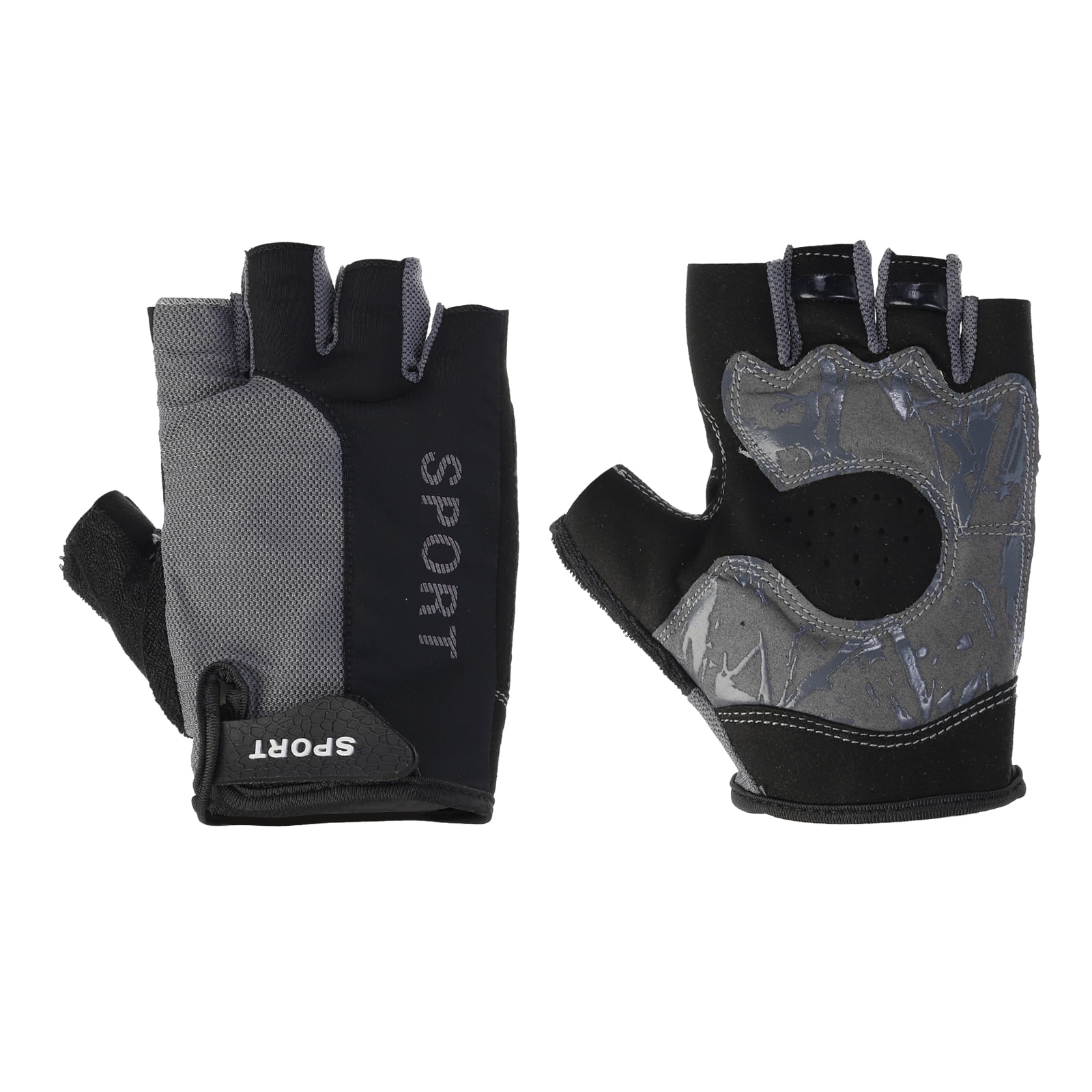 Uxcell Workout Gloves for Women Men Fingerless Full Palm Protection ...