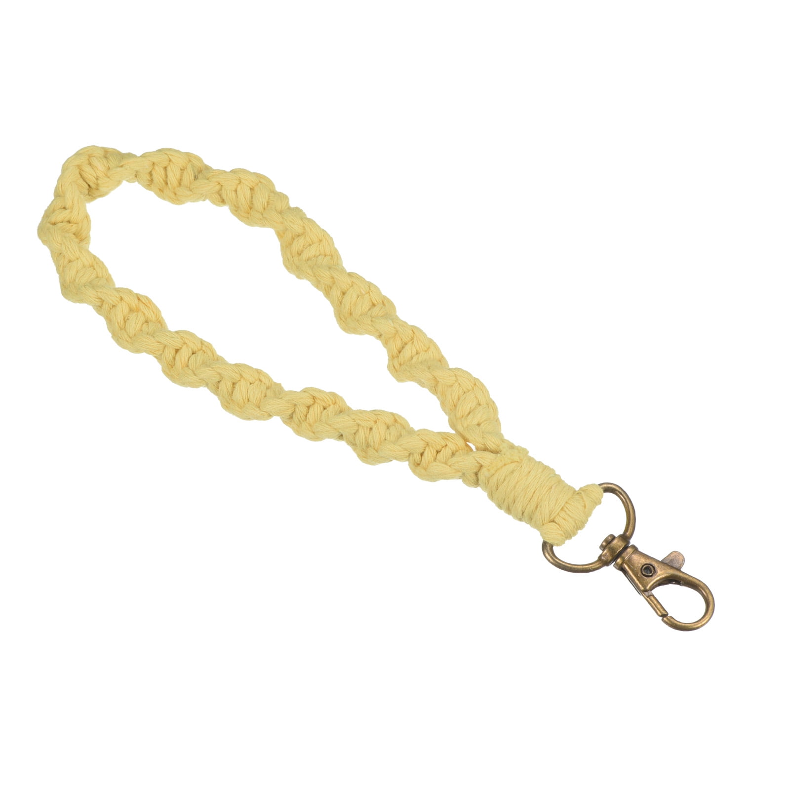 Uxcell Wrist Lanyard for Key, Braided Twisted Keyring Hand Wrist ...