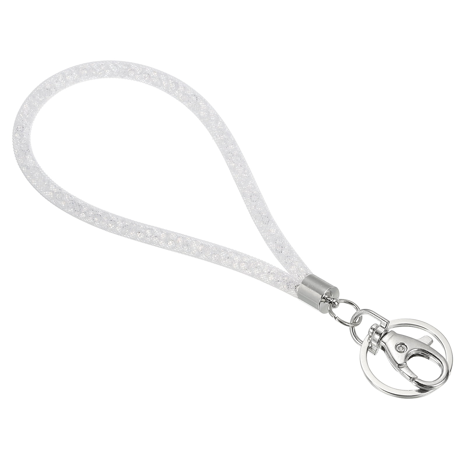 Uxcell Wristlet Bling Keychain Lanyard Crystal Wrist Keychain with ...