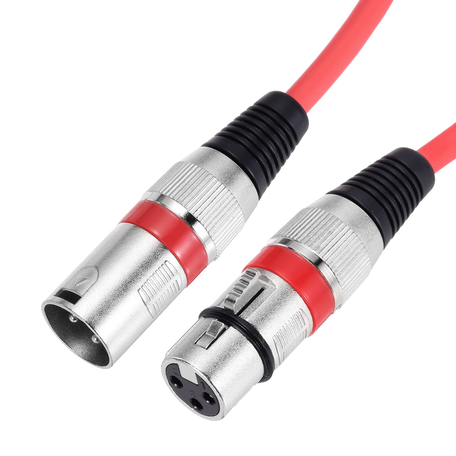 Uxcell XLR Male to XLR Female Cable, 10ft XLR to XLR Microphone Cable ...