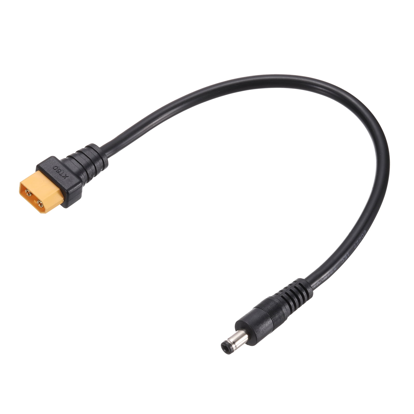 Uxcell XT60 Adapter Cable, XT60 Male to DC5521 Male 5.5 x 2.1mm ...