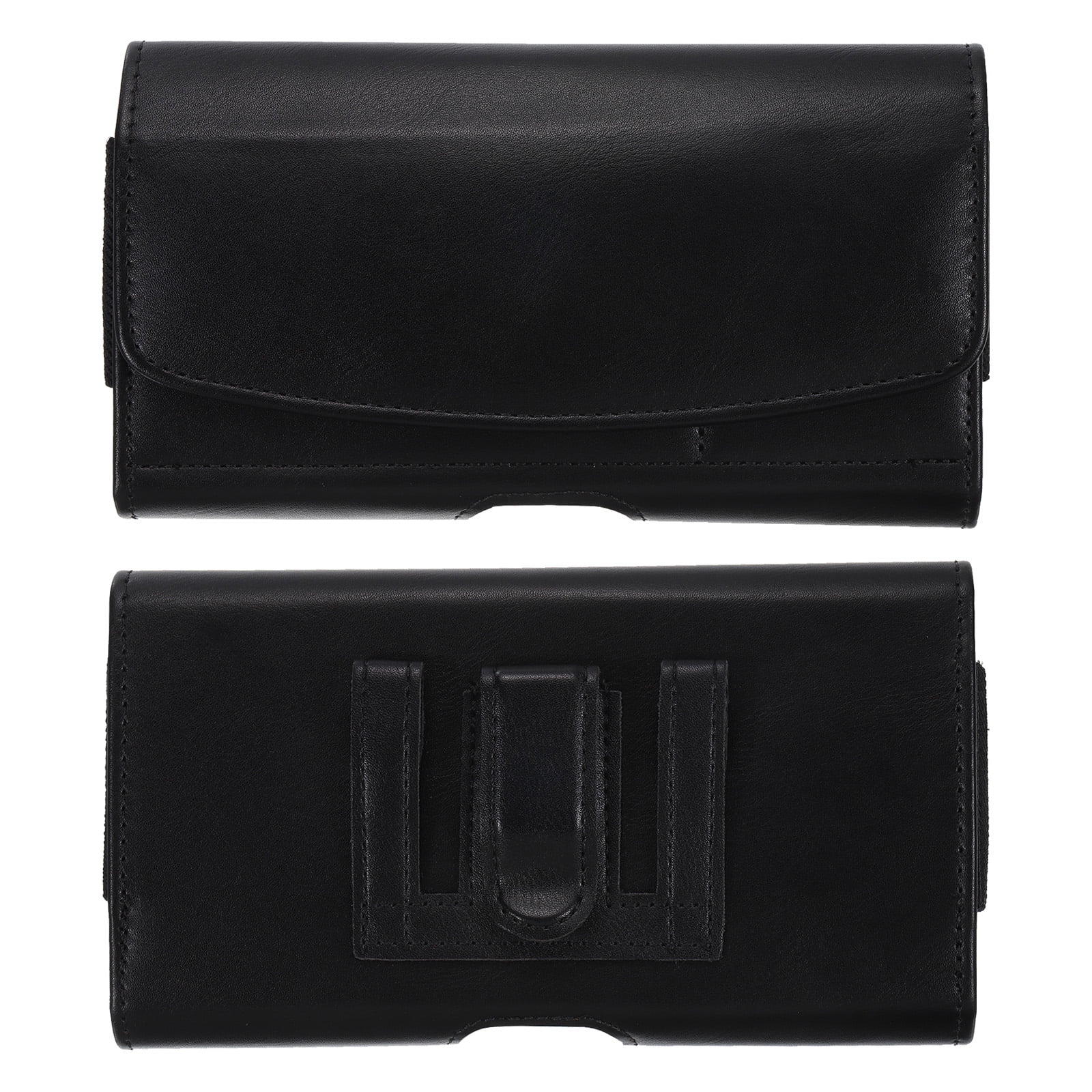 Uxcell XXL Phone Belt Holder Case for 6.5-7.2" Phone, Leather Phone ...