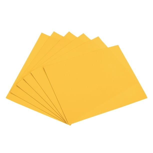 Uxcell Yellow EVA Foam Sheets 11 x 8 inch 1.7mm Thickness for Crafts ...