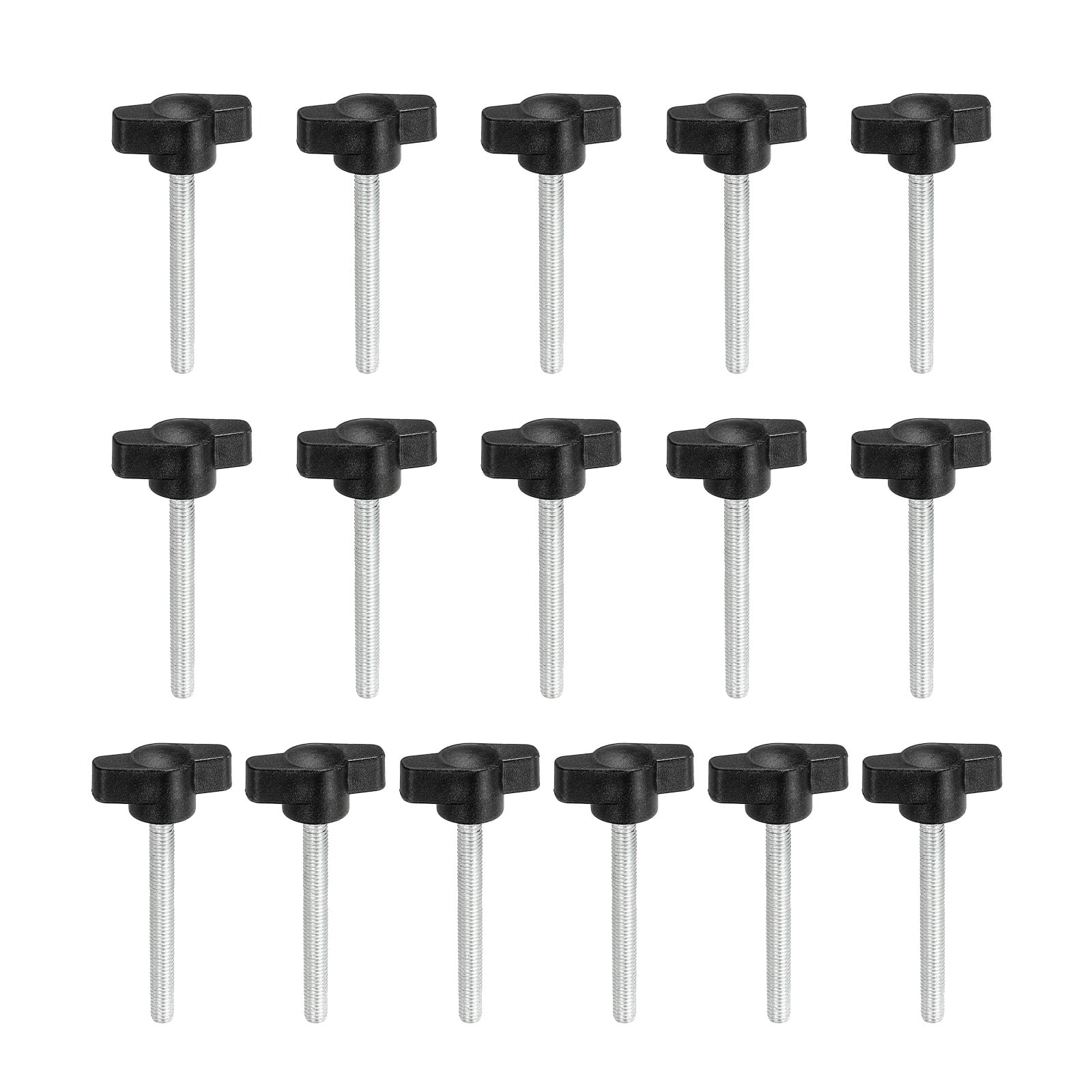 Z- Shaped Thumb Screws 304 Stainless Steel Tee Wing Knobs for Knob Supply M5 x 45mm - Z Type (16 ...