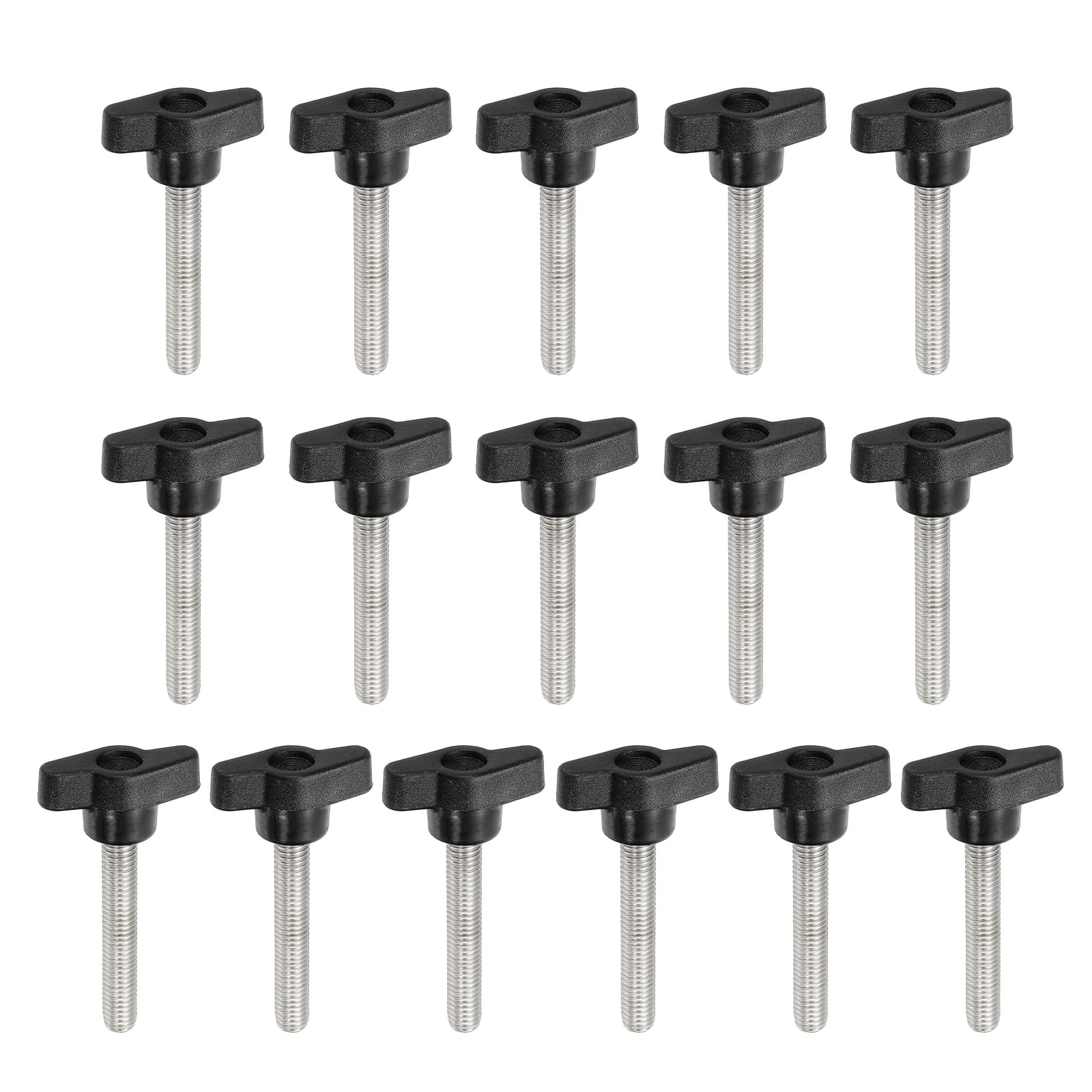 Z- Shaped Thumb Screws 304 Stainless Steel Tee Wing Knobs for Knob ...