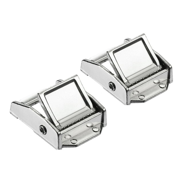 Uxcell Zinc Alloy 45mm Thin Type Metal Webbing Buckle Press Cam Lock ...