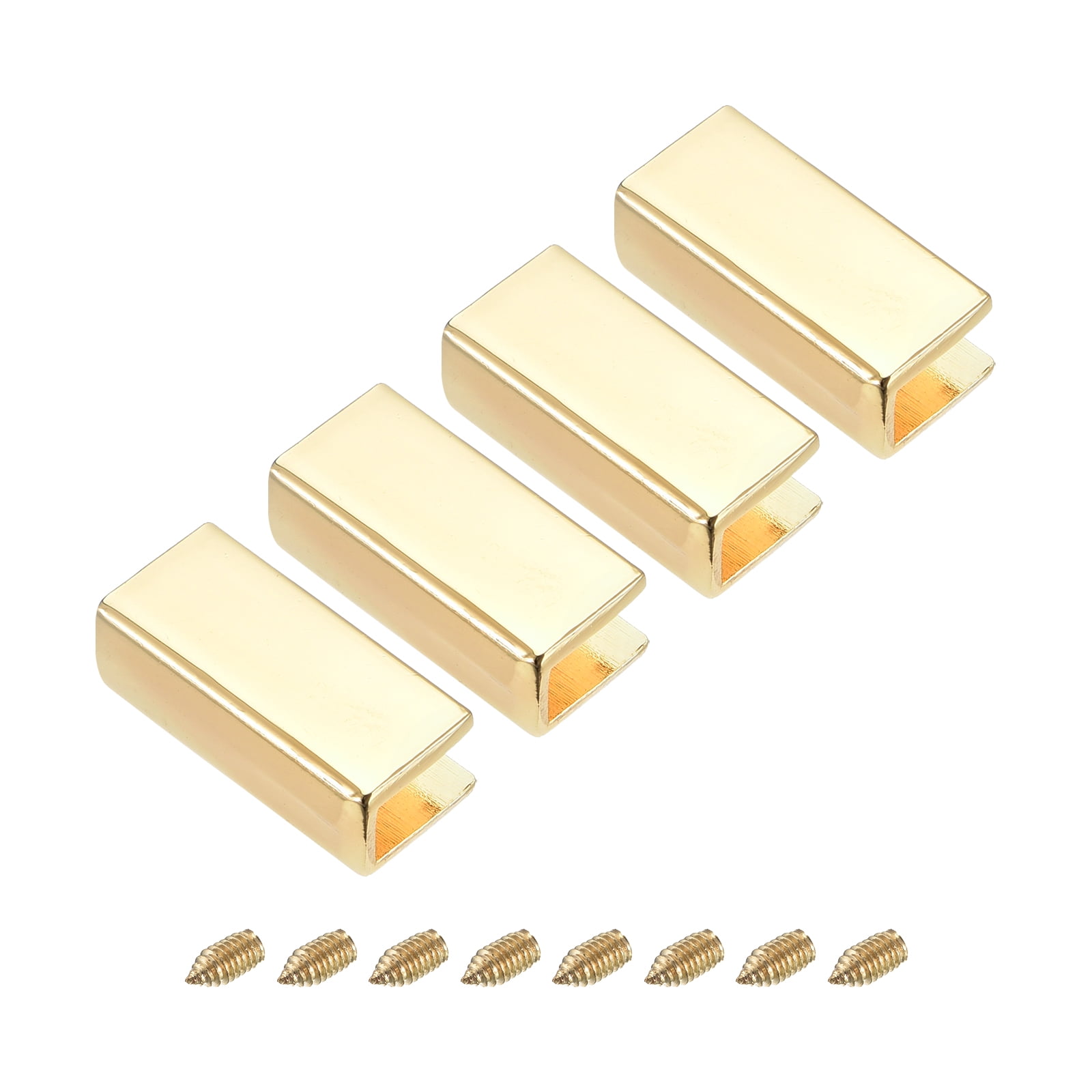 Uxcell Zinc Alloy Belt Buckle End Tip, 0.75 Inch Zipper Clip Strap End ...