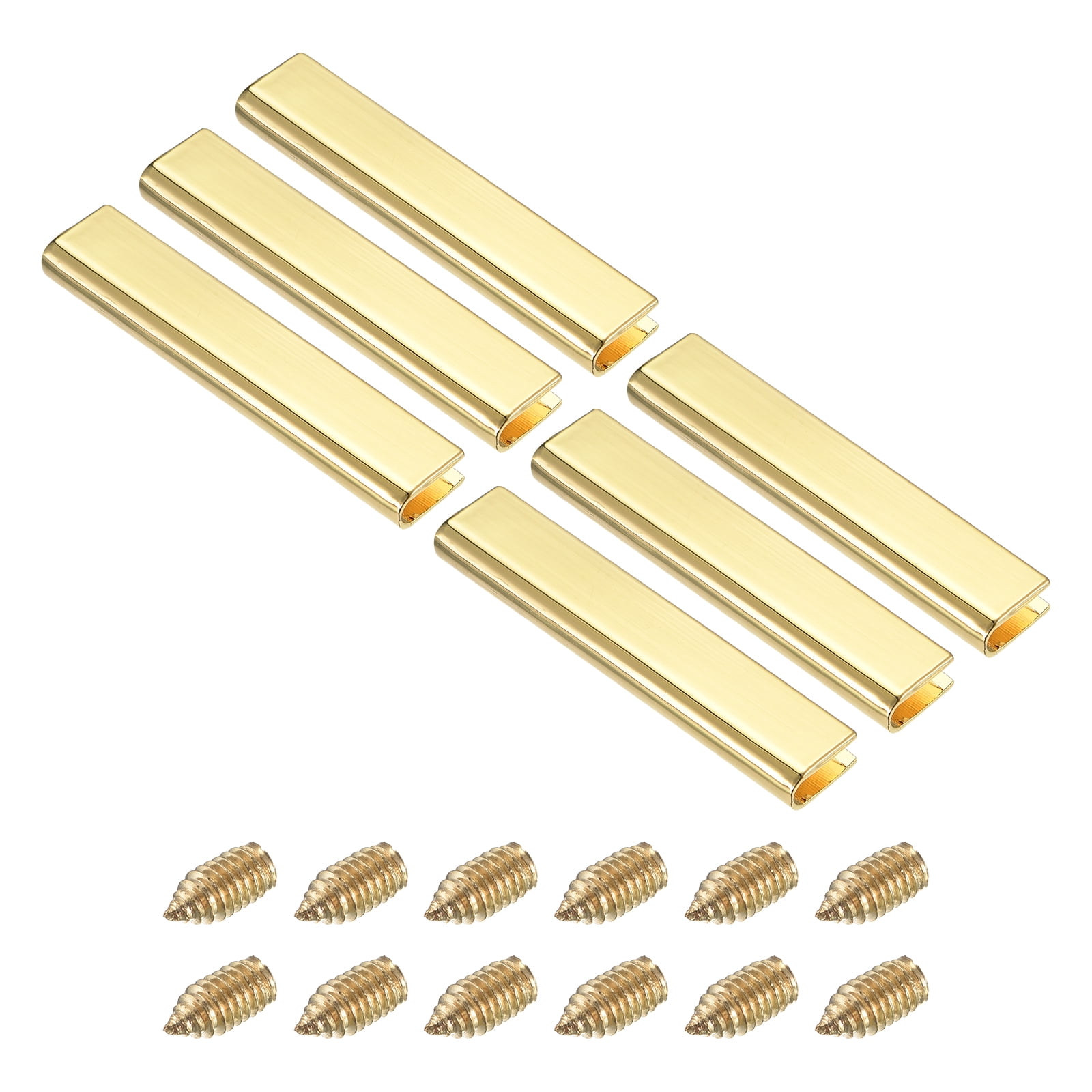 Uxcell Zinc Alloy Belt Buckle End Tip, 2.05 Inch Zipper Clip Strap End ...