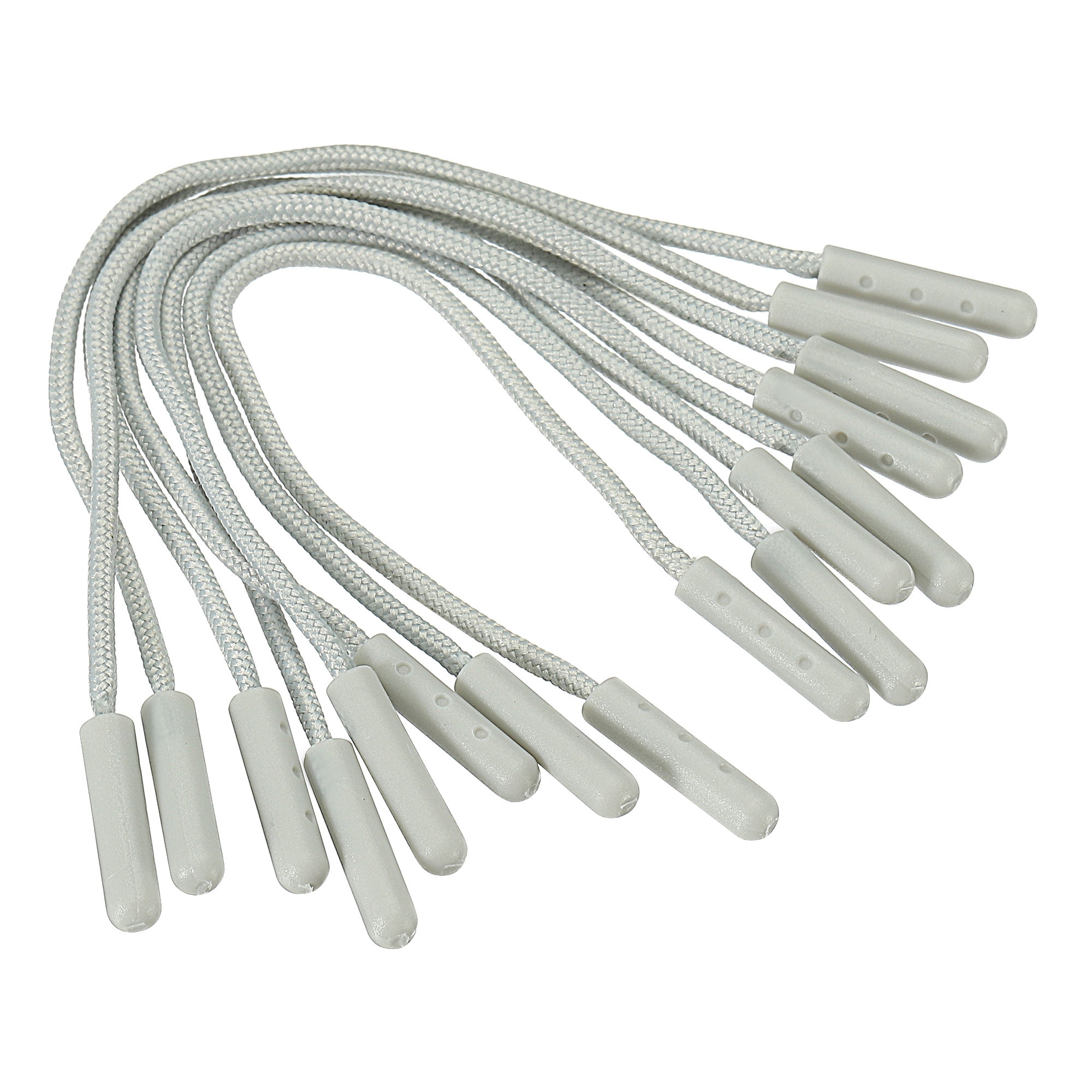 Uxcell Zipper Pulls Extension Handle Cord, 15 Pack Finger Use Plastic ...