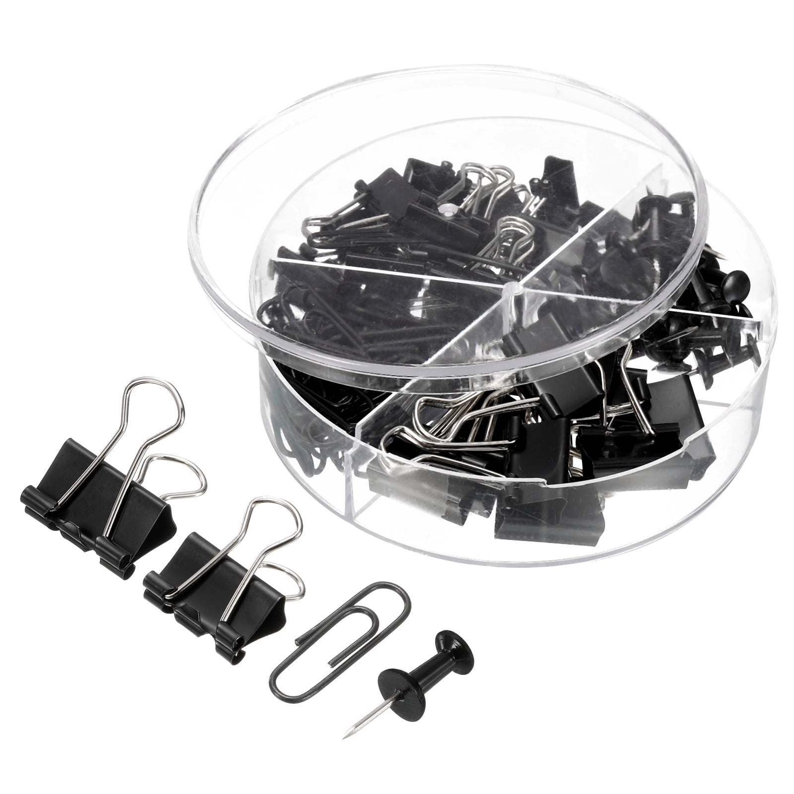 Uxcell dovetail clip Binder Clips Set, Office Clips with Binder Clips ...