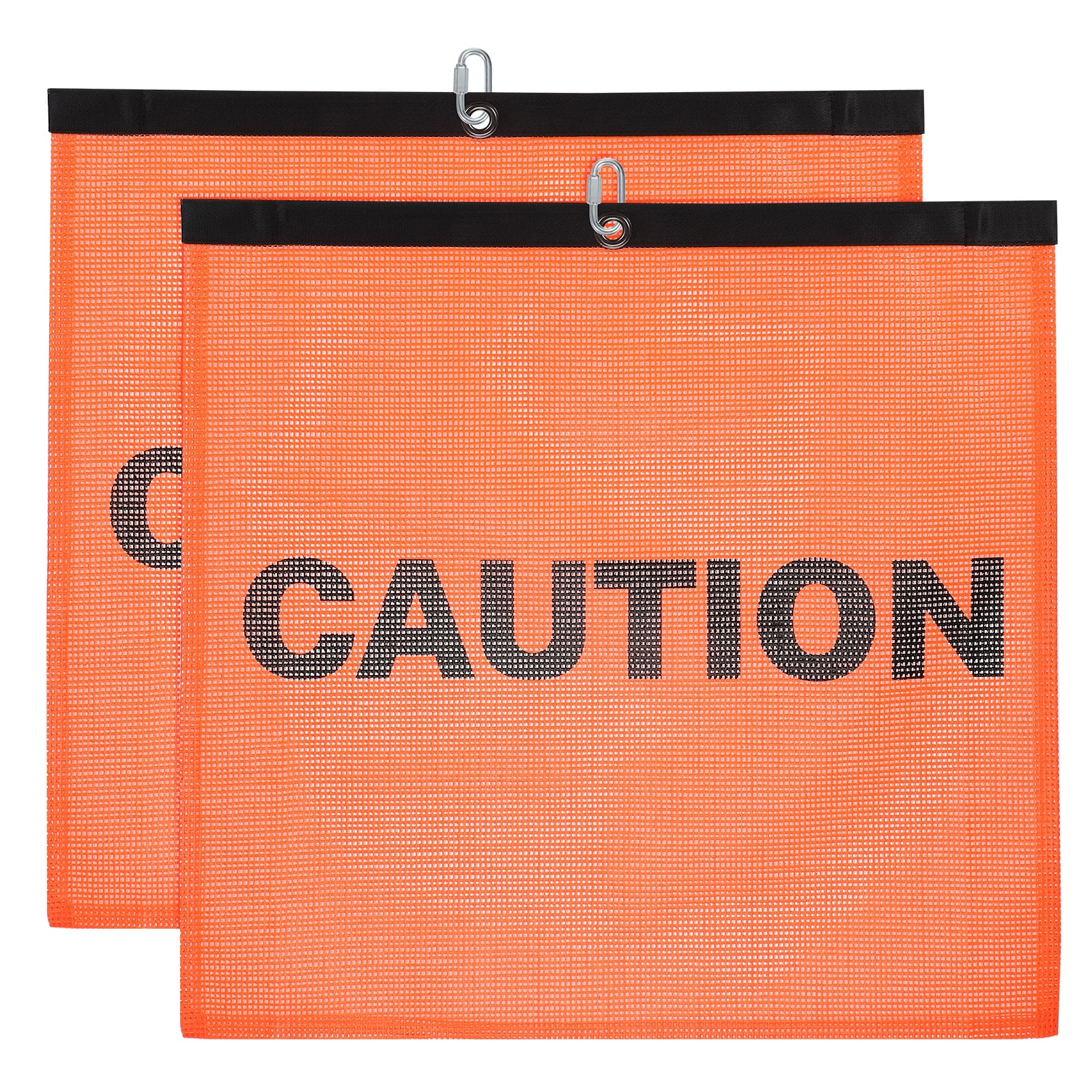 Uxcell orange Safety Flags for Trucks, 18x18" Warning Safety Flag with ...