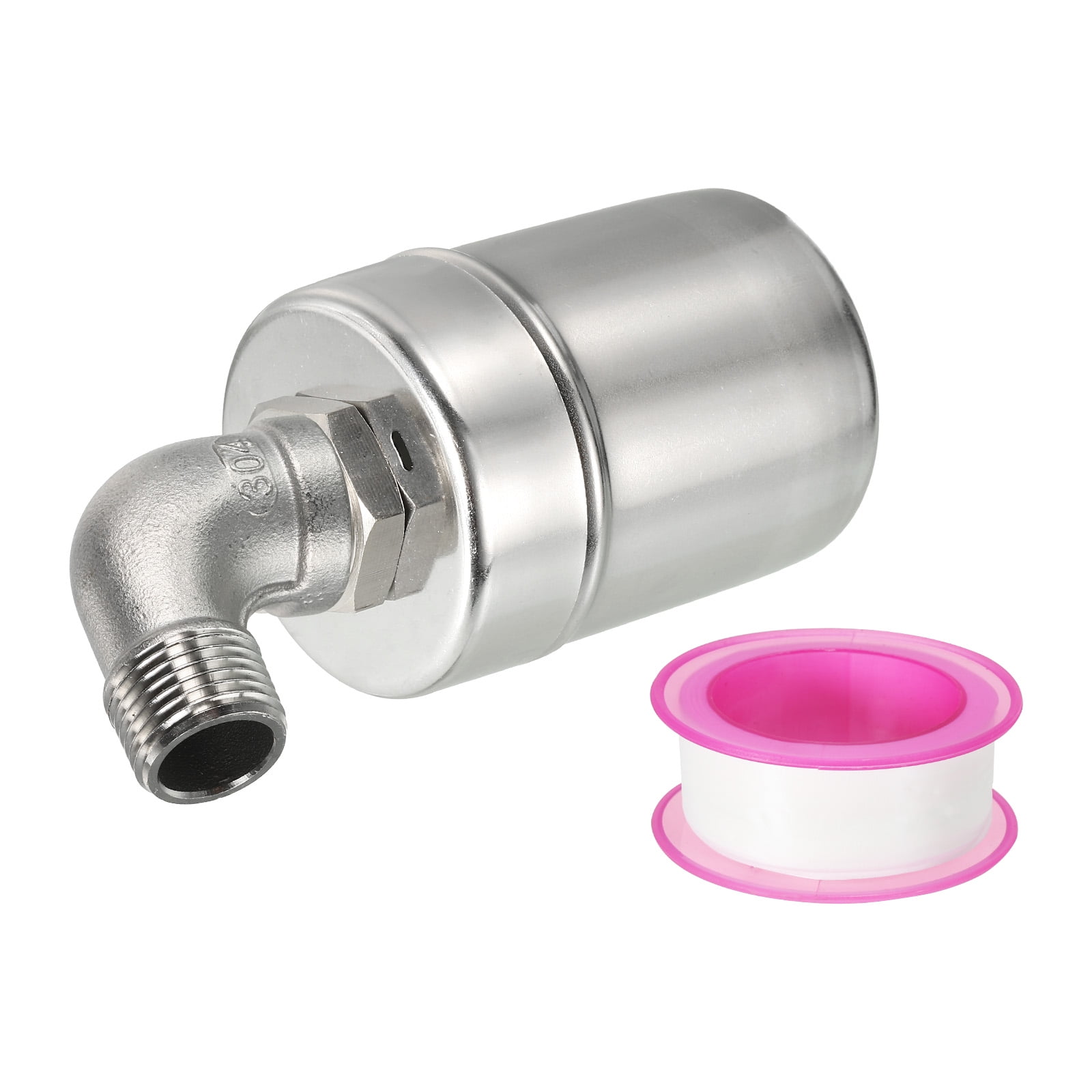 Uxcell1/2" Auto Fill Water Tank Float Valve, 304 Steel Fully Auto Water ...