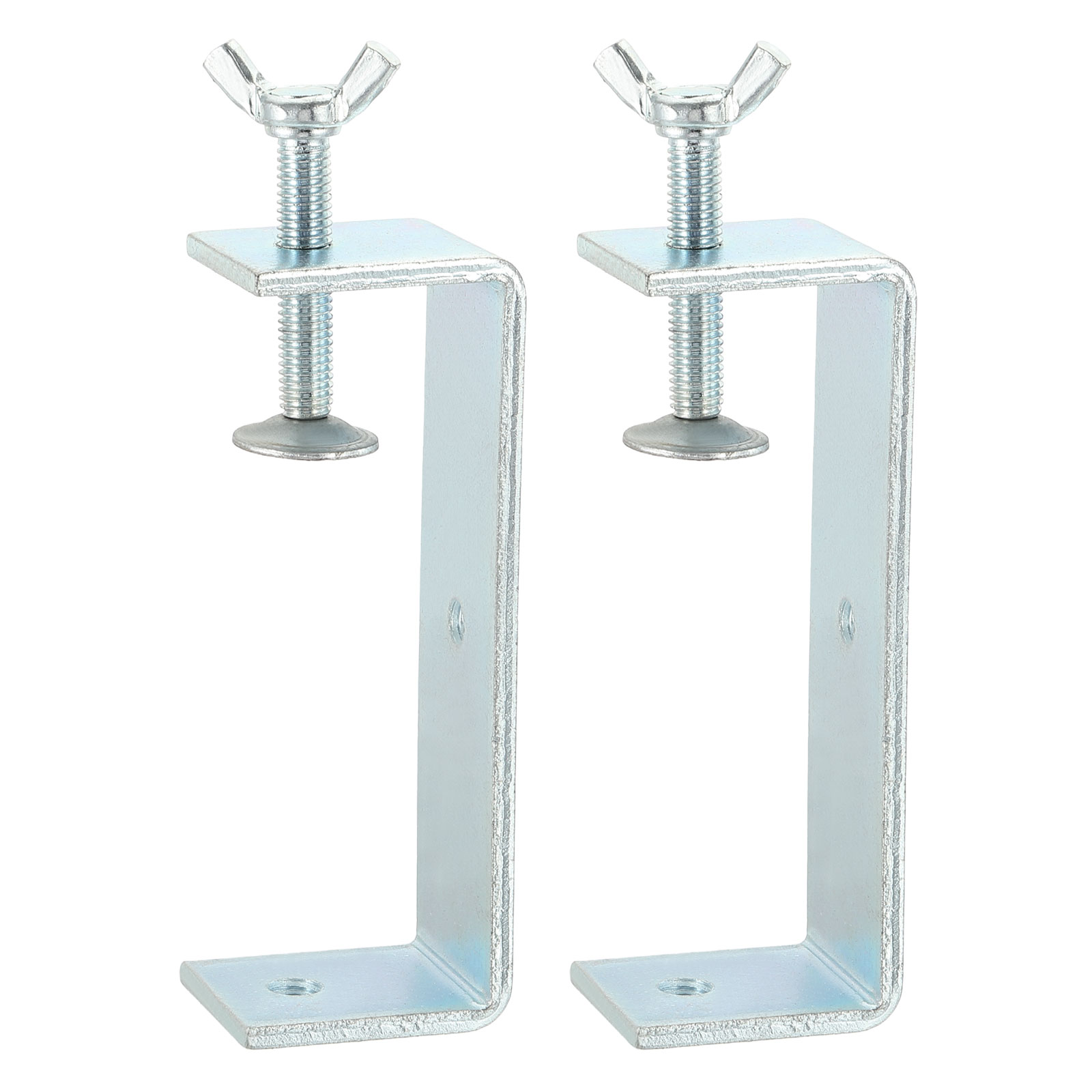 Uxcell2 Pcs 304 Stainless Steel C Clamps 120mm Square Mini Tiger Clamp ...