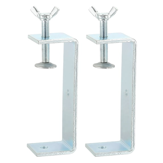 Uxcell2 Pcs 304 Stainless Steel C Clamps 120mm Square Mini Tiger Clamp ...
