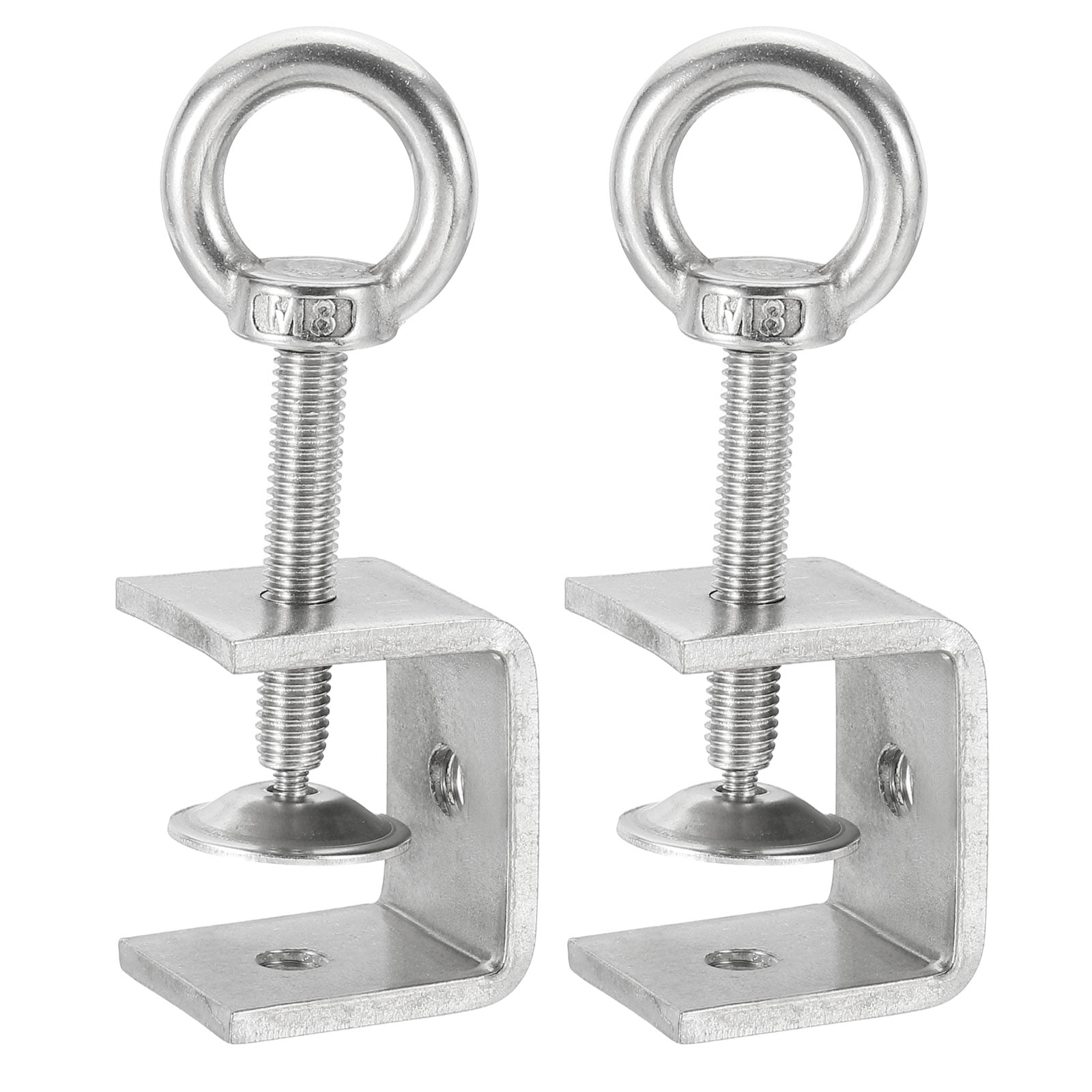 Uxcell2 Pcs 304 Stainless Steel C Clamps 45mm Square Mini Tiger Clamp ...