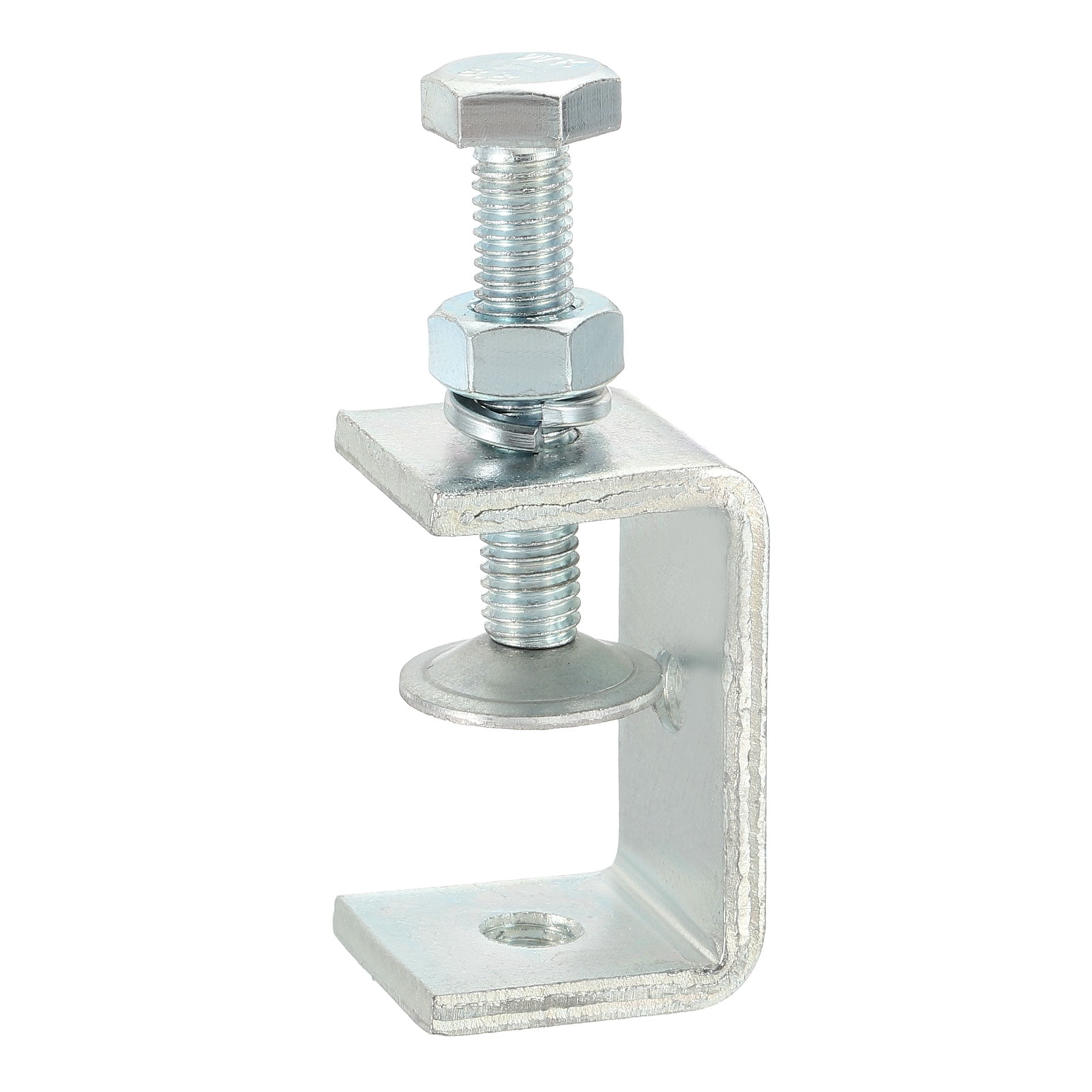 Uxcell2 Pcs Carbon Steel C Clamps 120mm Square Galvanized Mini Tiger ...