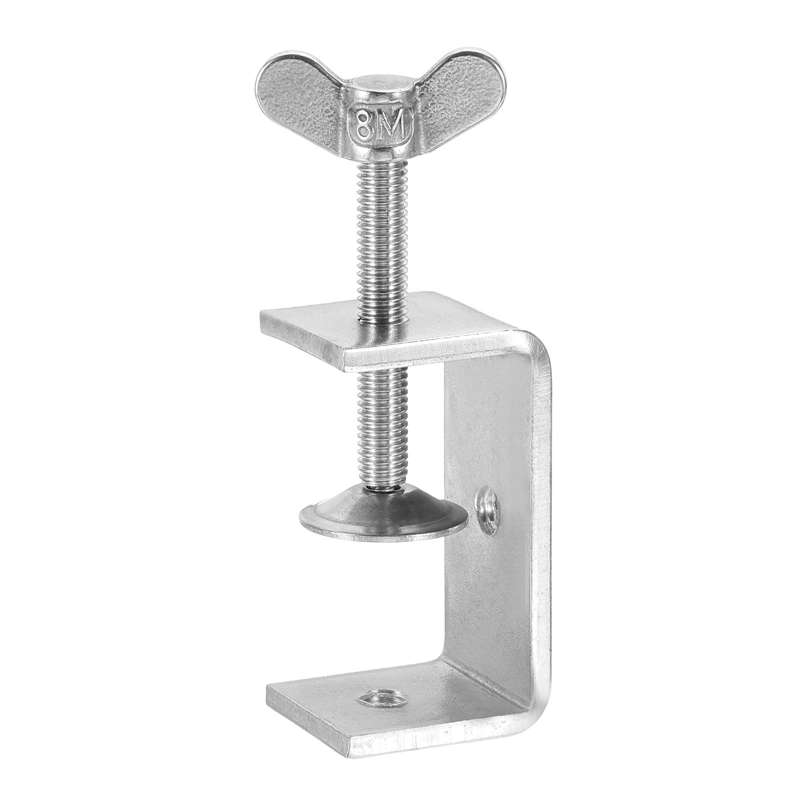 Uxcell2 Pcs Carbon Steel C Clamps 20mm Square Galvanized Mini Tiger ...