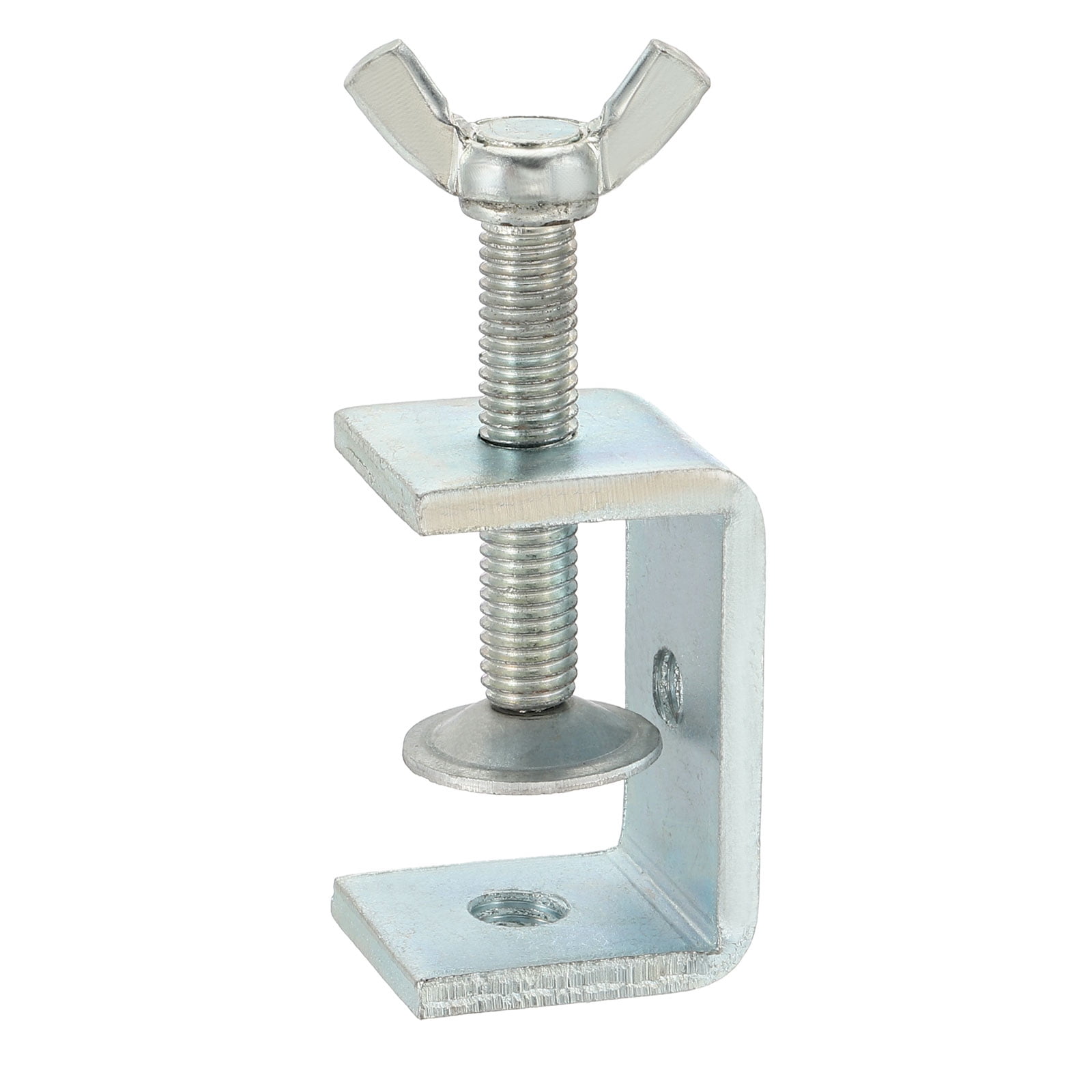 Uxcell2 Pcs Carbon Steel C Clamps 55mm Square Galvanized Mini Tiger ...