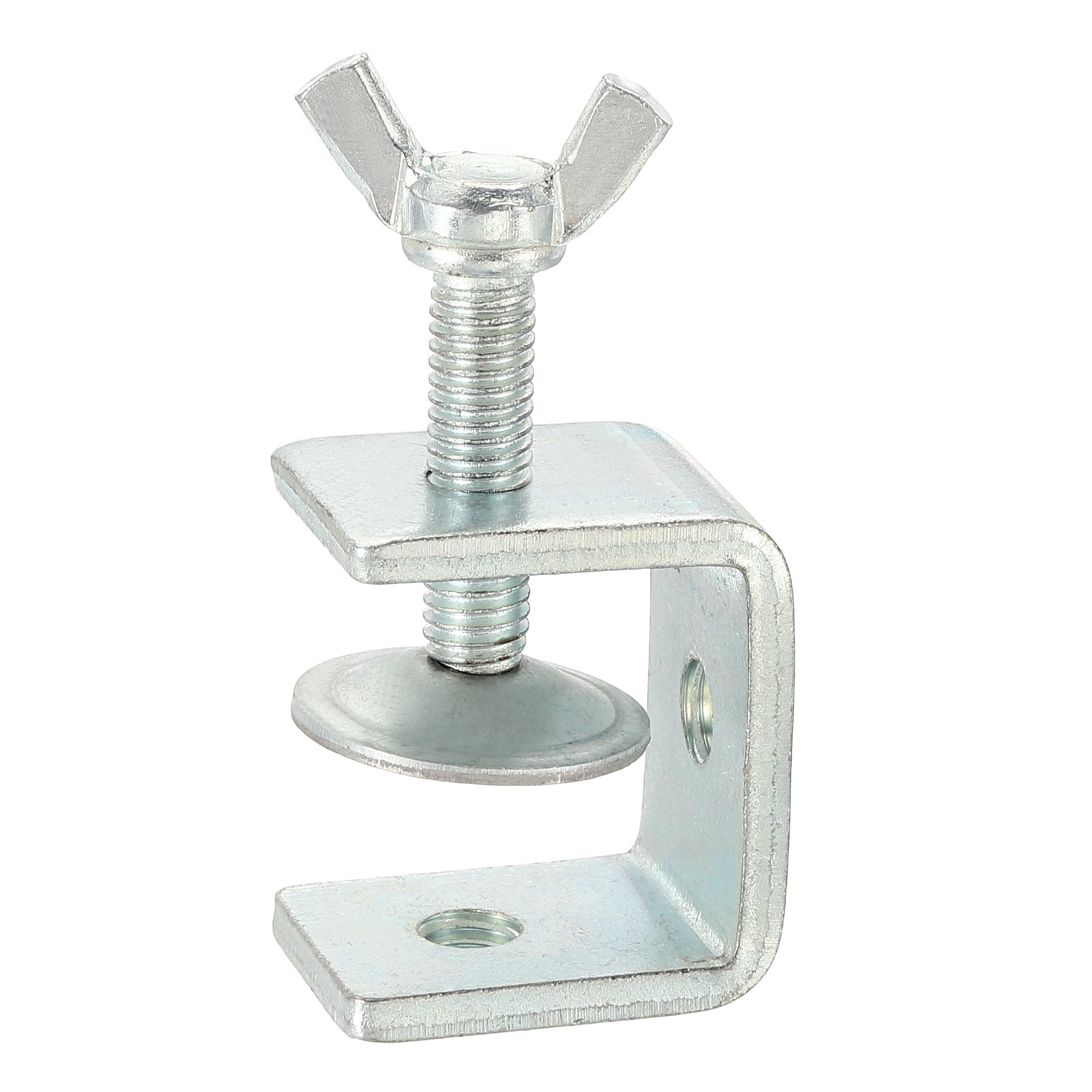Uxcell2 Pcs Carbon Steel C Clamps 65mm Square Galvanized Mini Tiger ...