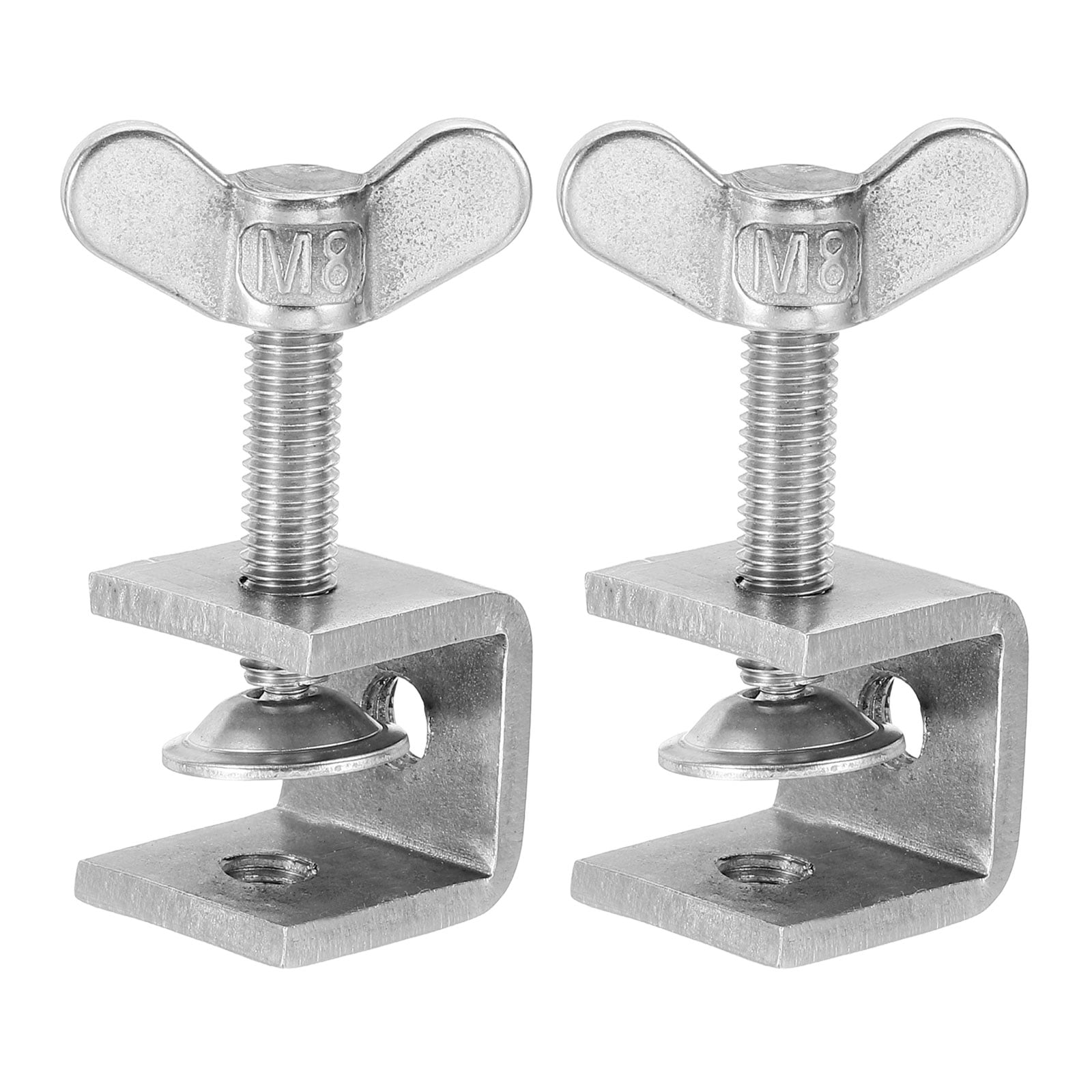 Uxcell304 Stainless Steel C Clamps 85mm Square Mini Tiger Clamp ...